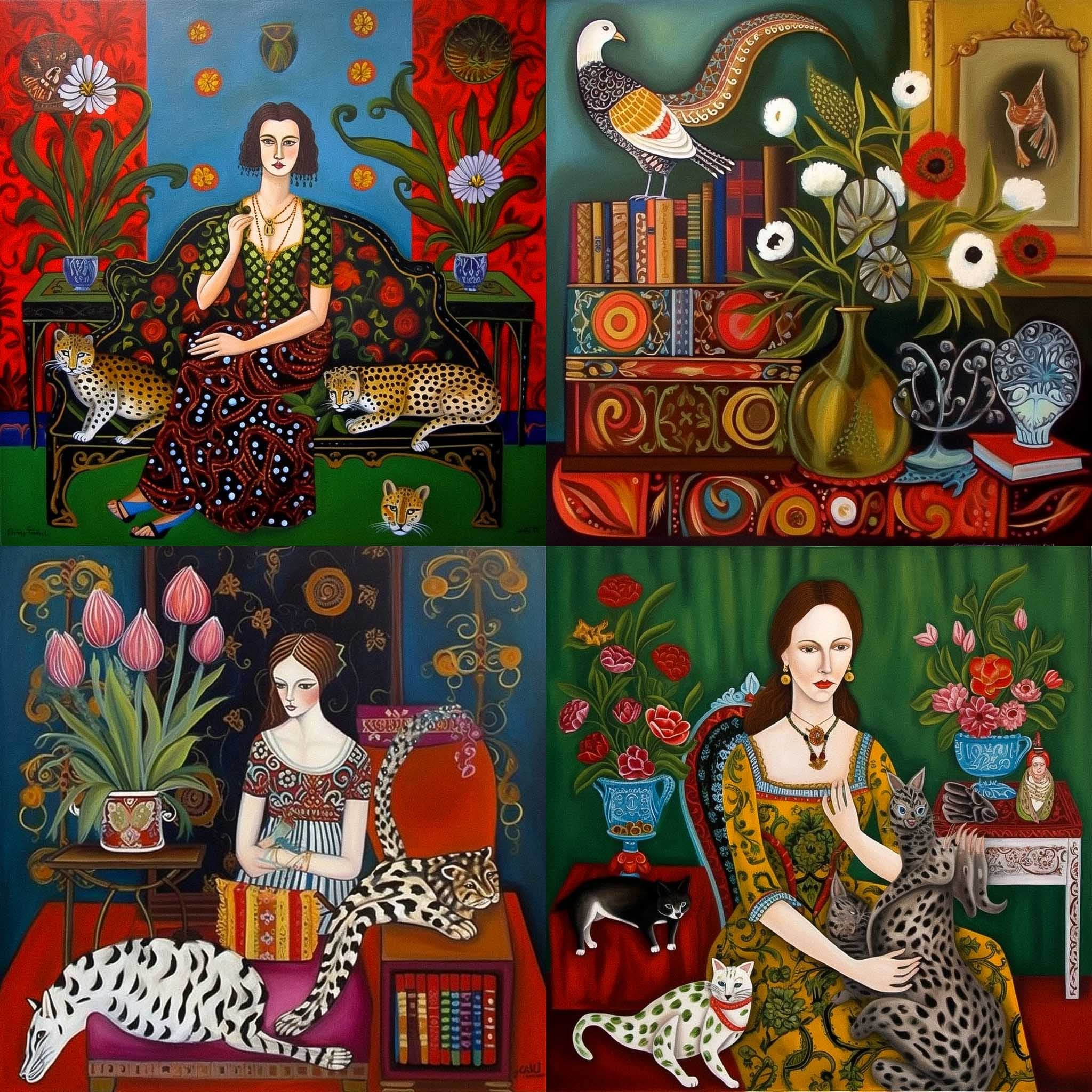 Catherine Nolin Midjourney style | Andrei Kovalev's Midlibrary 2.0