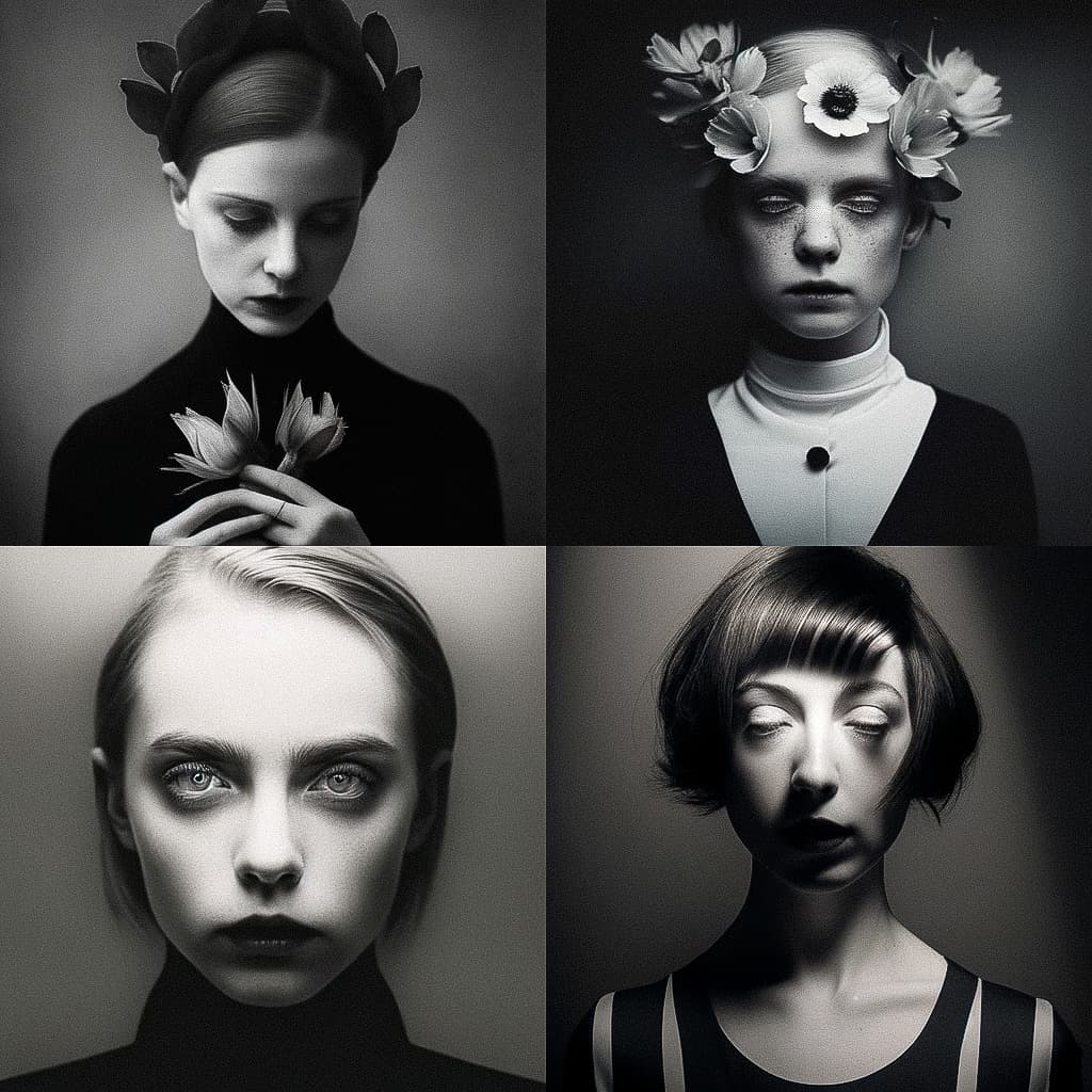 Flora Borsi Midjourney style | Andrei Kovalev's Midlibrary 2.0