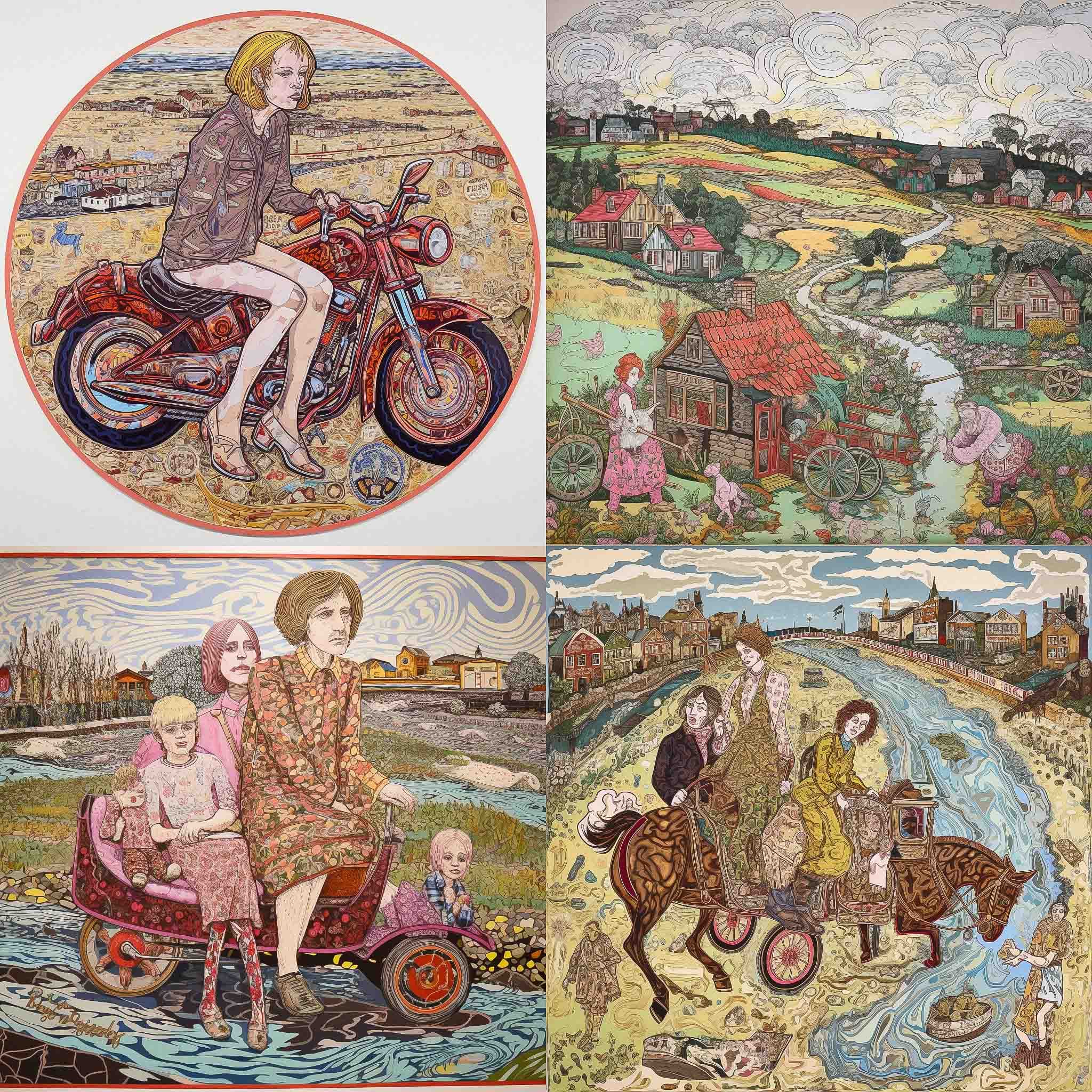Grayson Perry Midjourney style | Andrei Kovalev's Midlibrary 2.0
