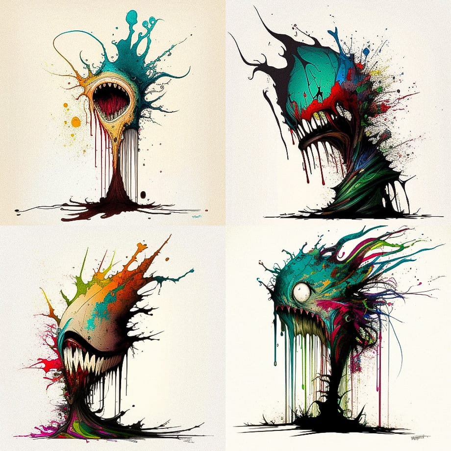 Alex Pardee Midjourney style | Andrei Kovalev's Midlibrary 2.0