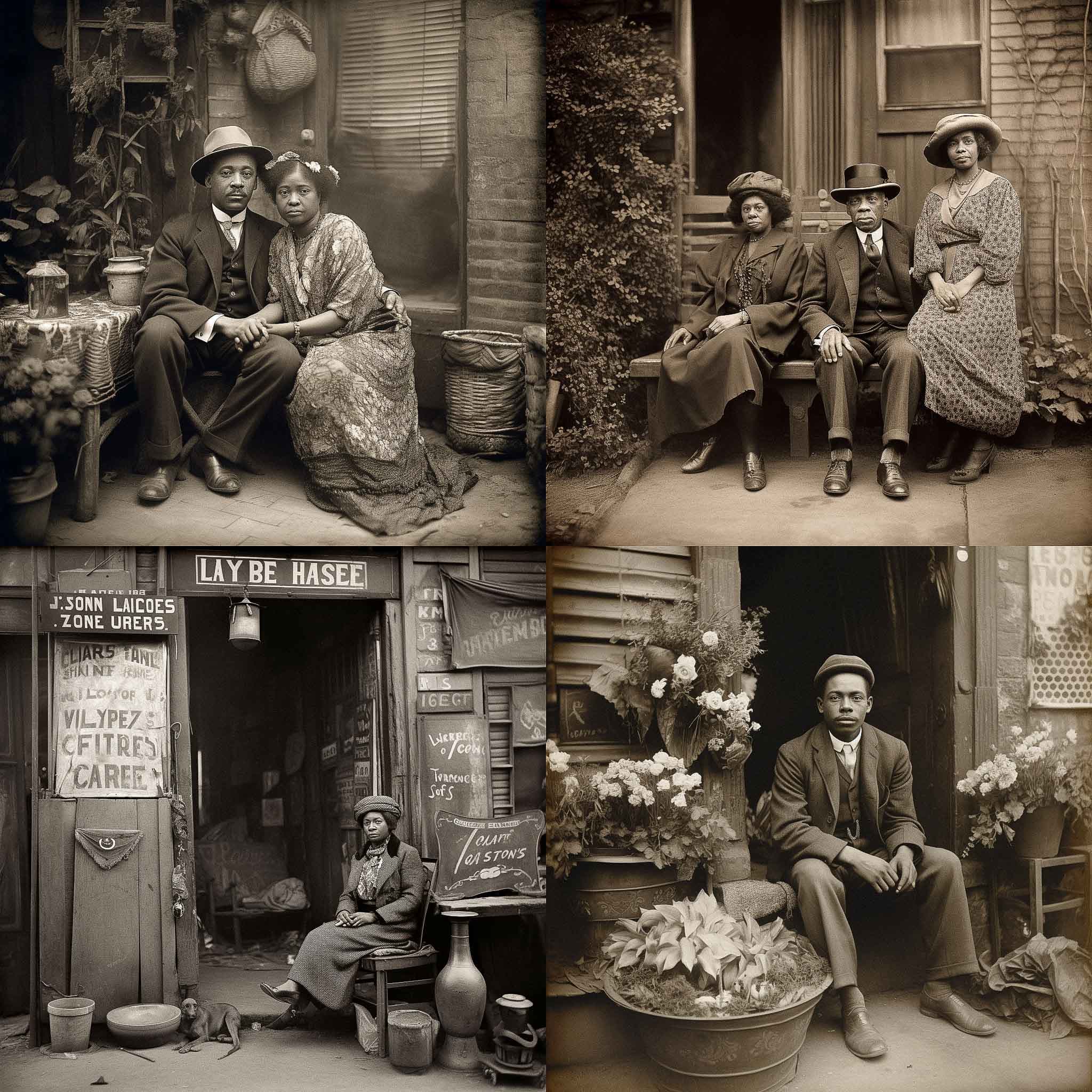 James Van Der Zee Midjourney style | Andrei Kovalev's Midlibrary 2.0