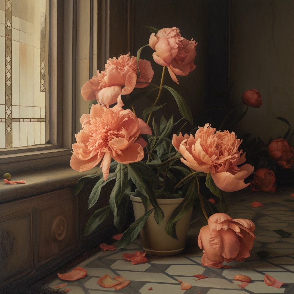 George Tooker Midjourney style | Andrei Kovalev's Midlibrary 2.0