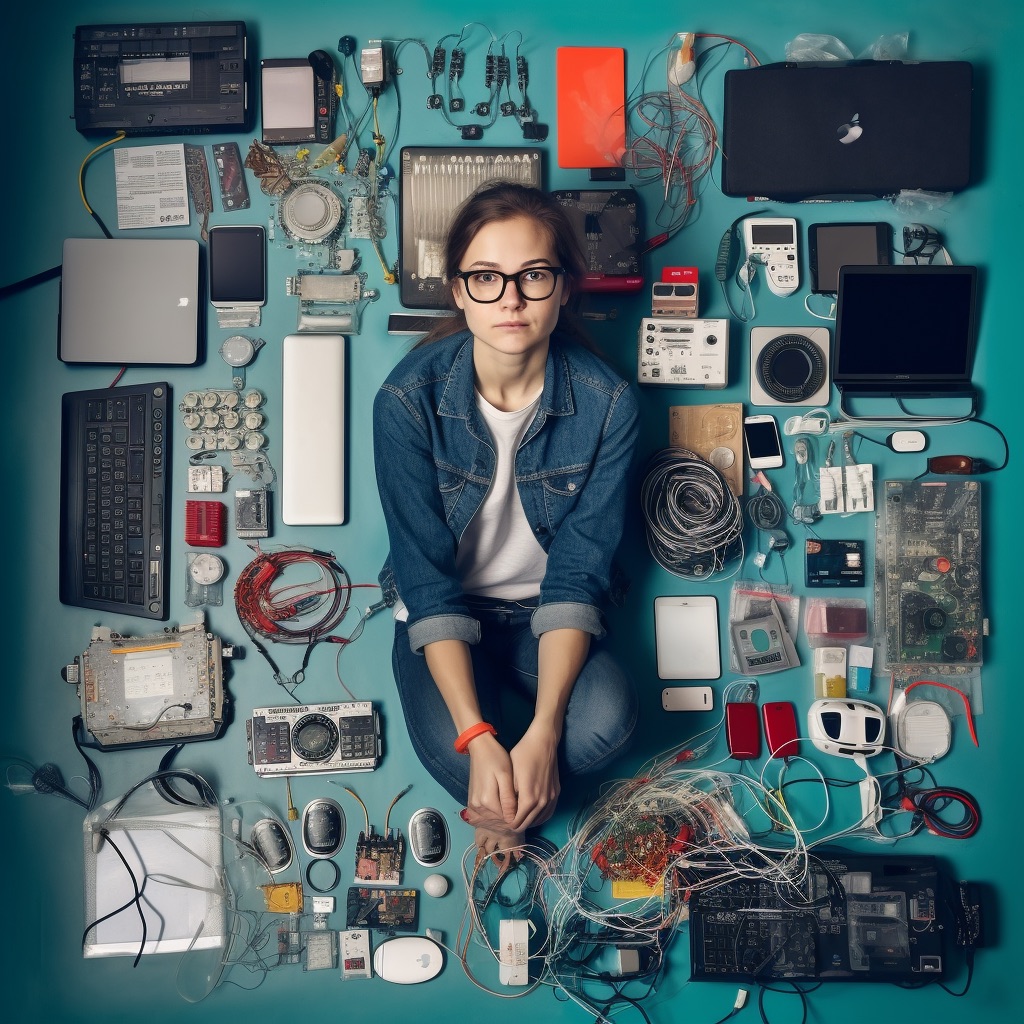 Knolling Midjourney style | Andrei Kovalev's Midlibrary 2.0