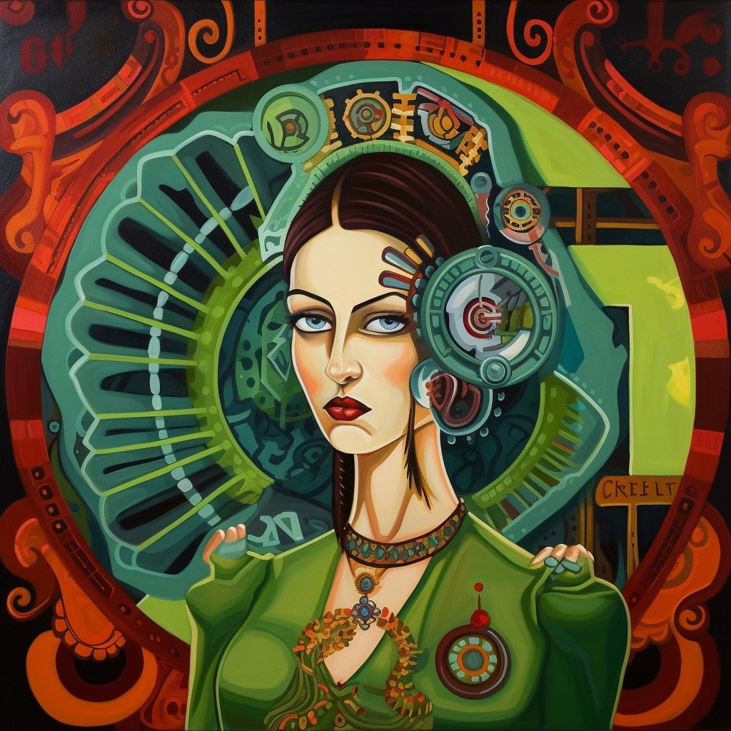Catherine Nolin Midjourney style | Andrei Kovalev's Midlibrary 2.0