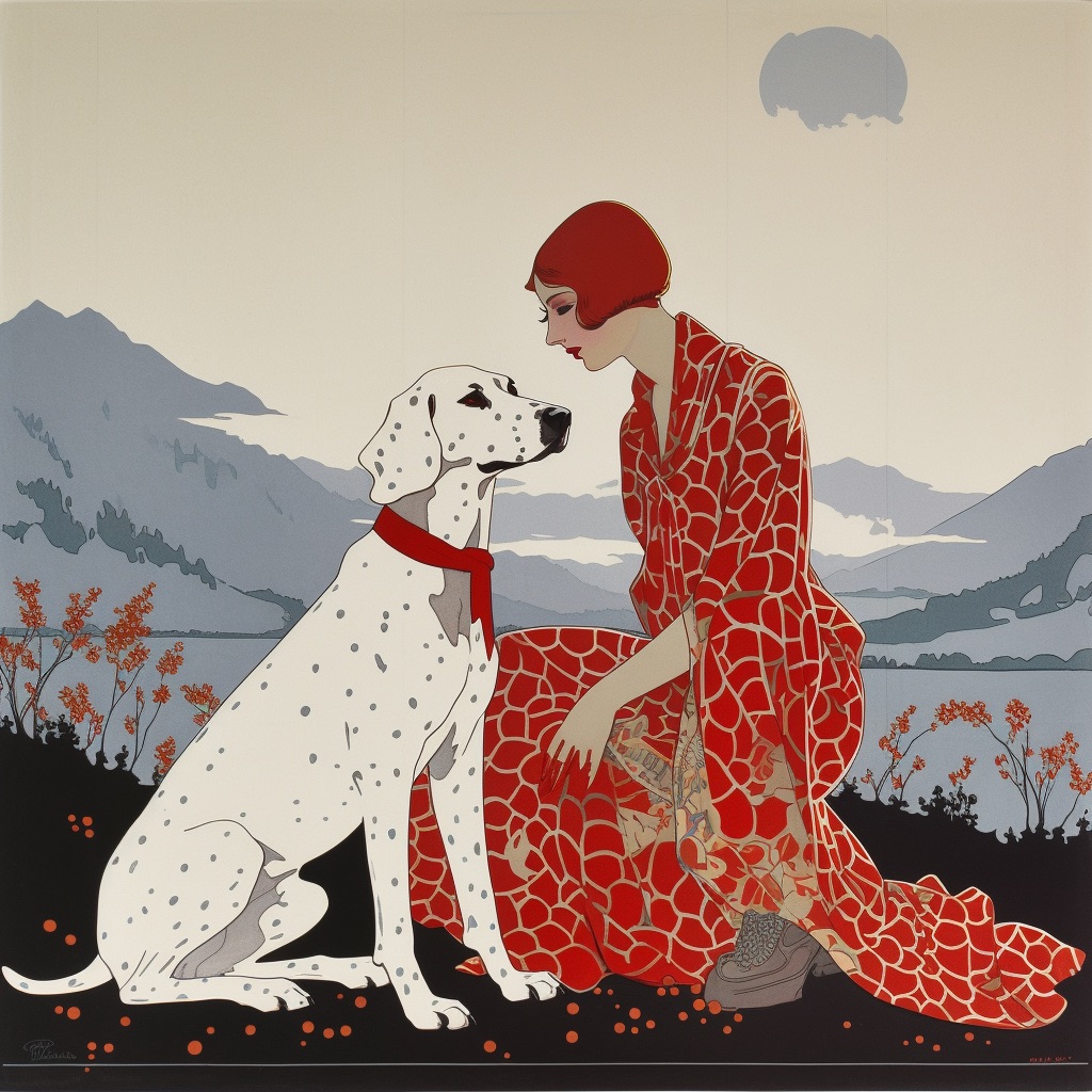 Coles Phillips Midjourney style | Andrei Kovalev's Midlibrary 2.0