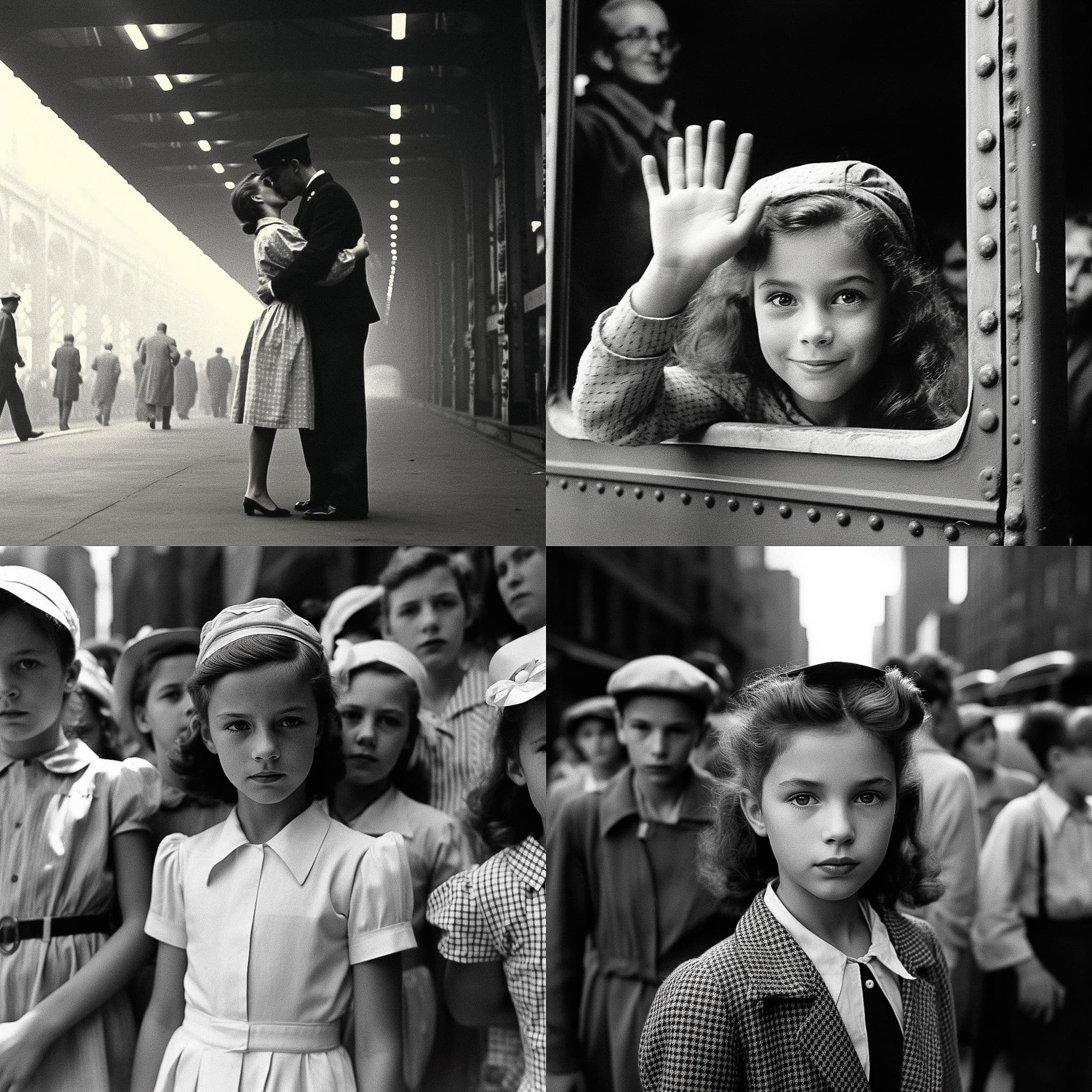 Alfred Eisenstaedt Midjourney style | Andrei Kovalev's Midlibrary 2.0