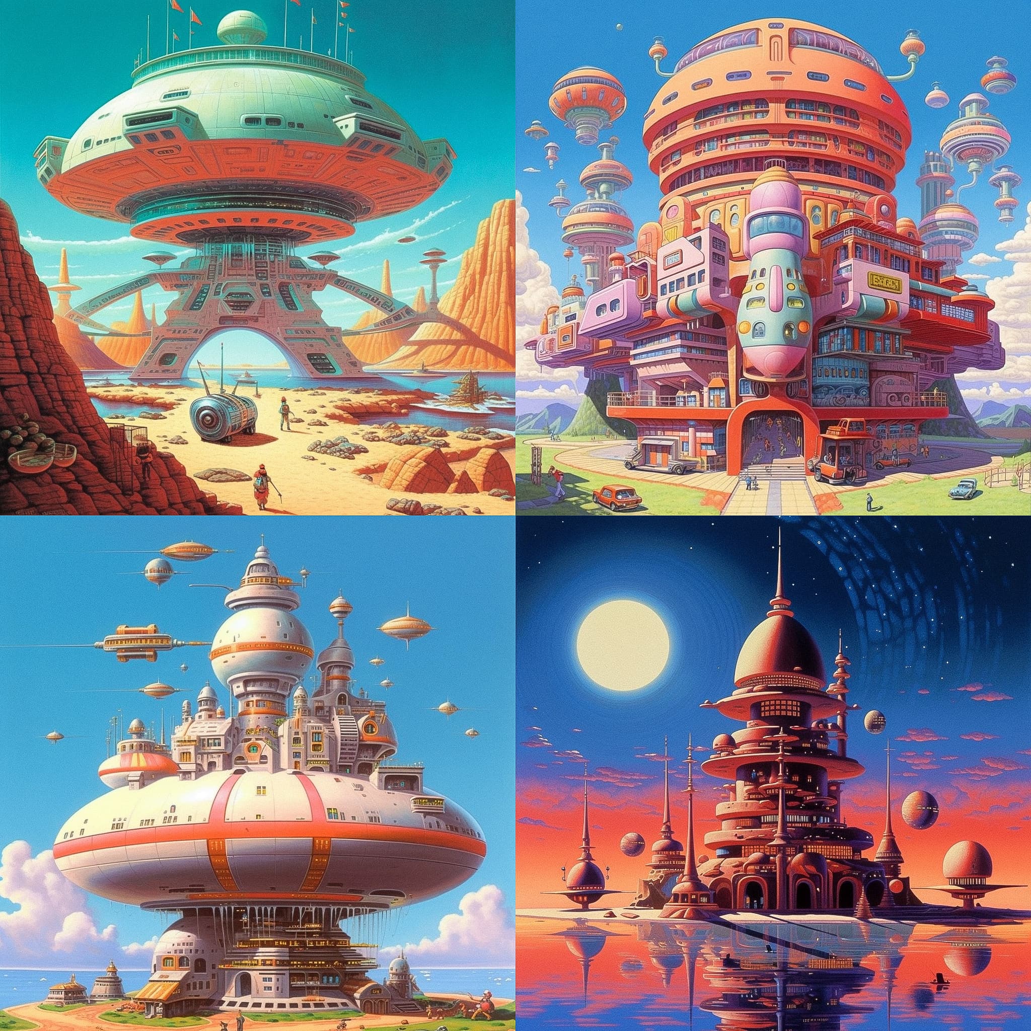 Craig Mullins Midjourney style | Andrei Kovalev's Midlibrary 2.0