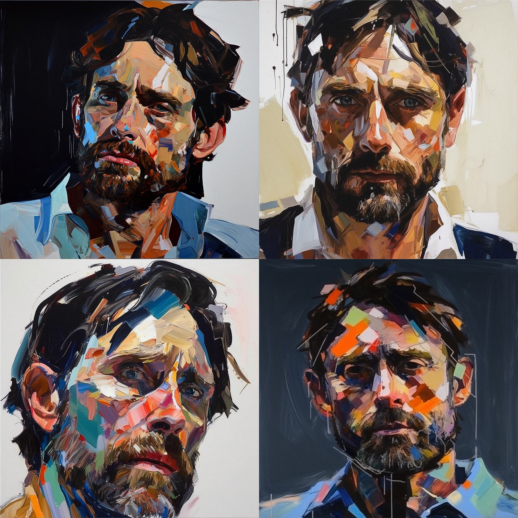 Ben Quilty Midjourney style | Andrei Kovalev's Midlibrary 2.0