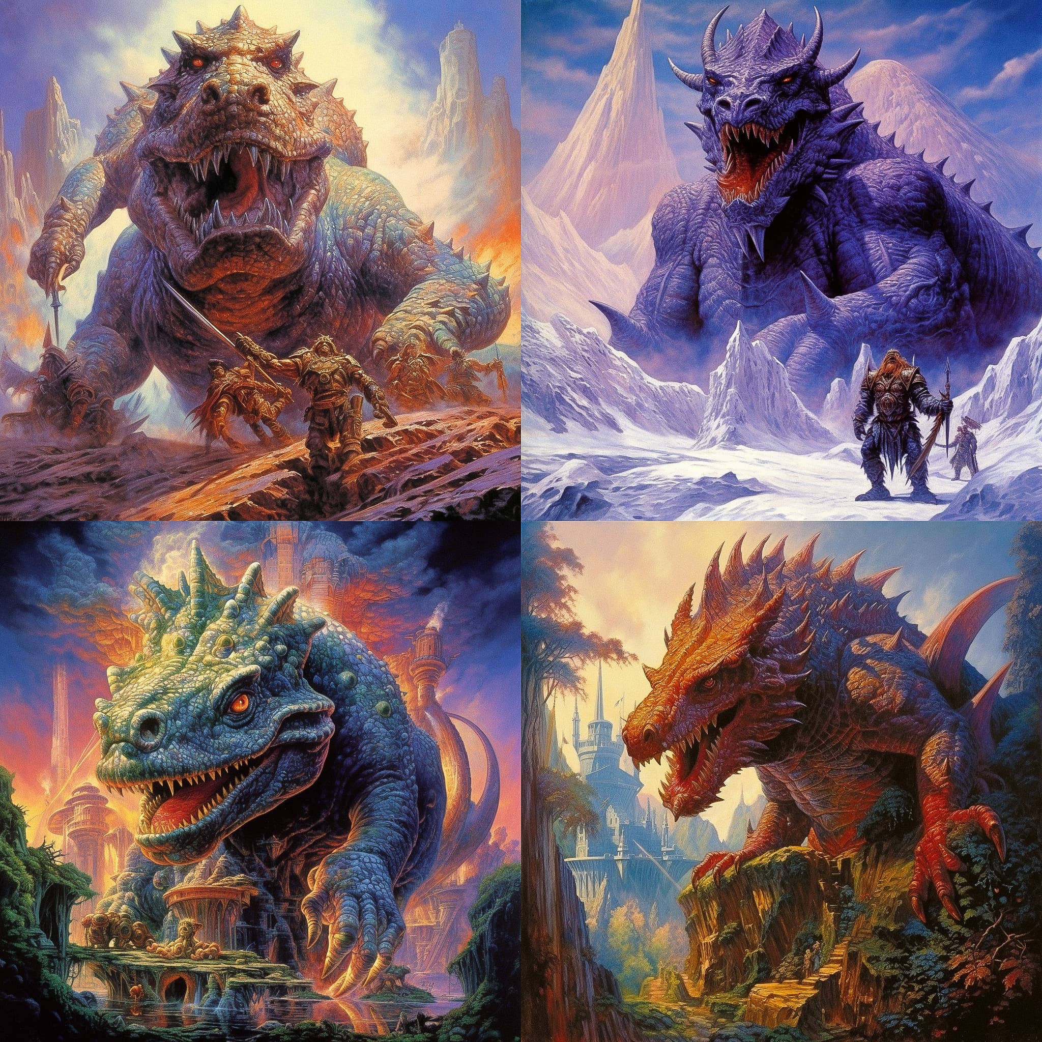 Bob Eggleton Midjourney style | Andrei Kovalev's Midlibrary 2.0