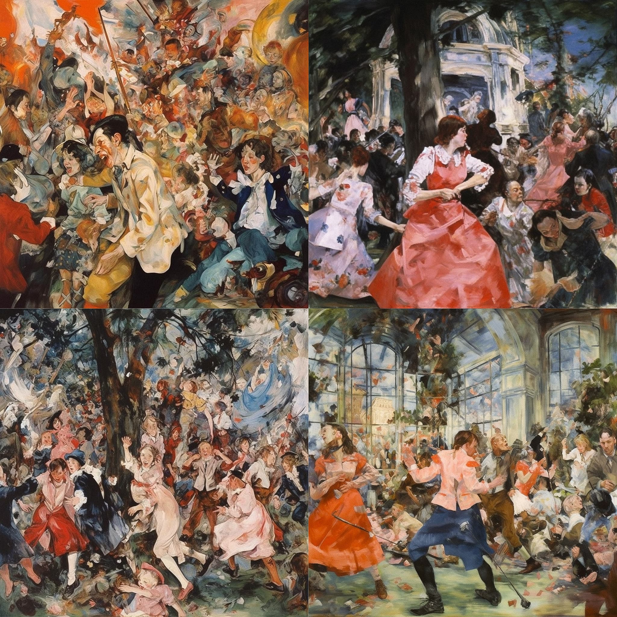 Cecily Brown Midjourney style | Andrei Kovalev's Midlibrary 2.0