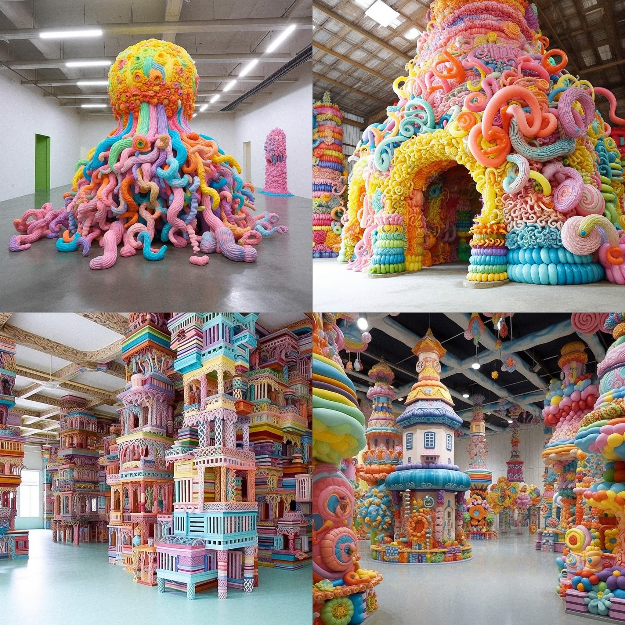 Choi Jeong-Hwa Midjourney style | Andrei Kovalev's Midlibrary 2.0