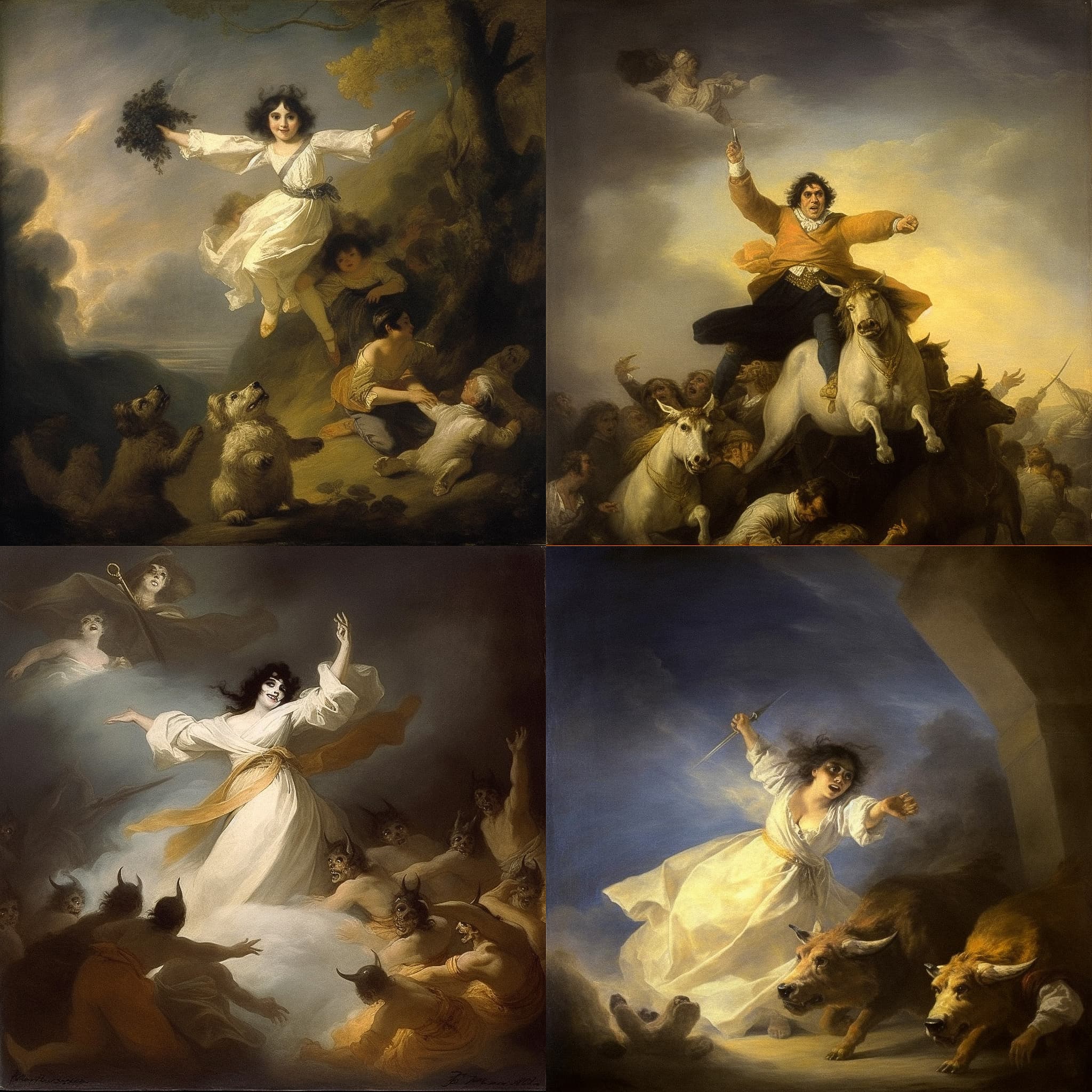 Dorothea Tanning Midjourney style | Andrei Kovalev's Midlibrary 2.0