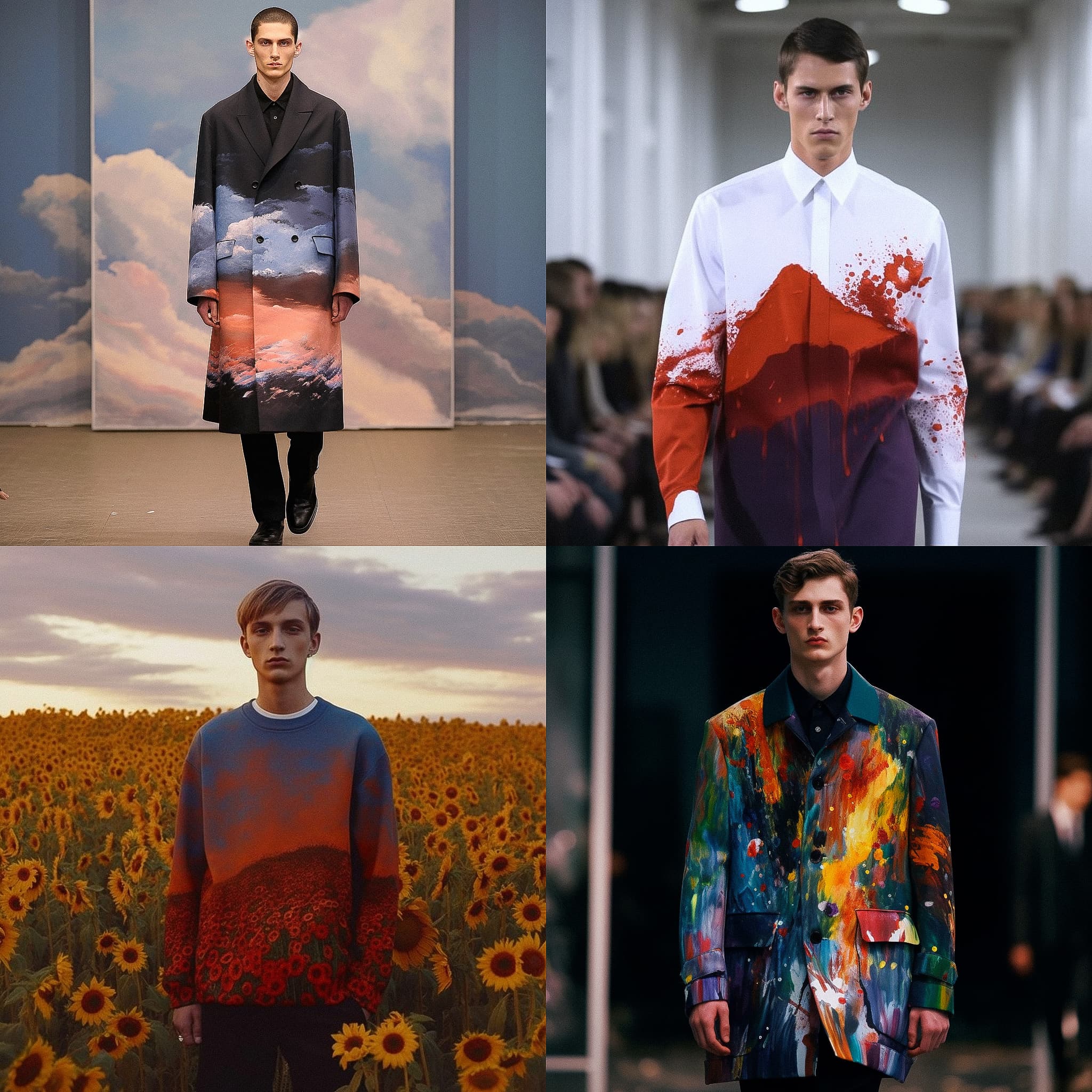 Raf Simons Midjourney style | Andrei Kovalev's Midlibrary 2.0