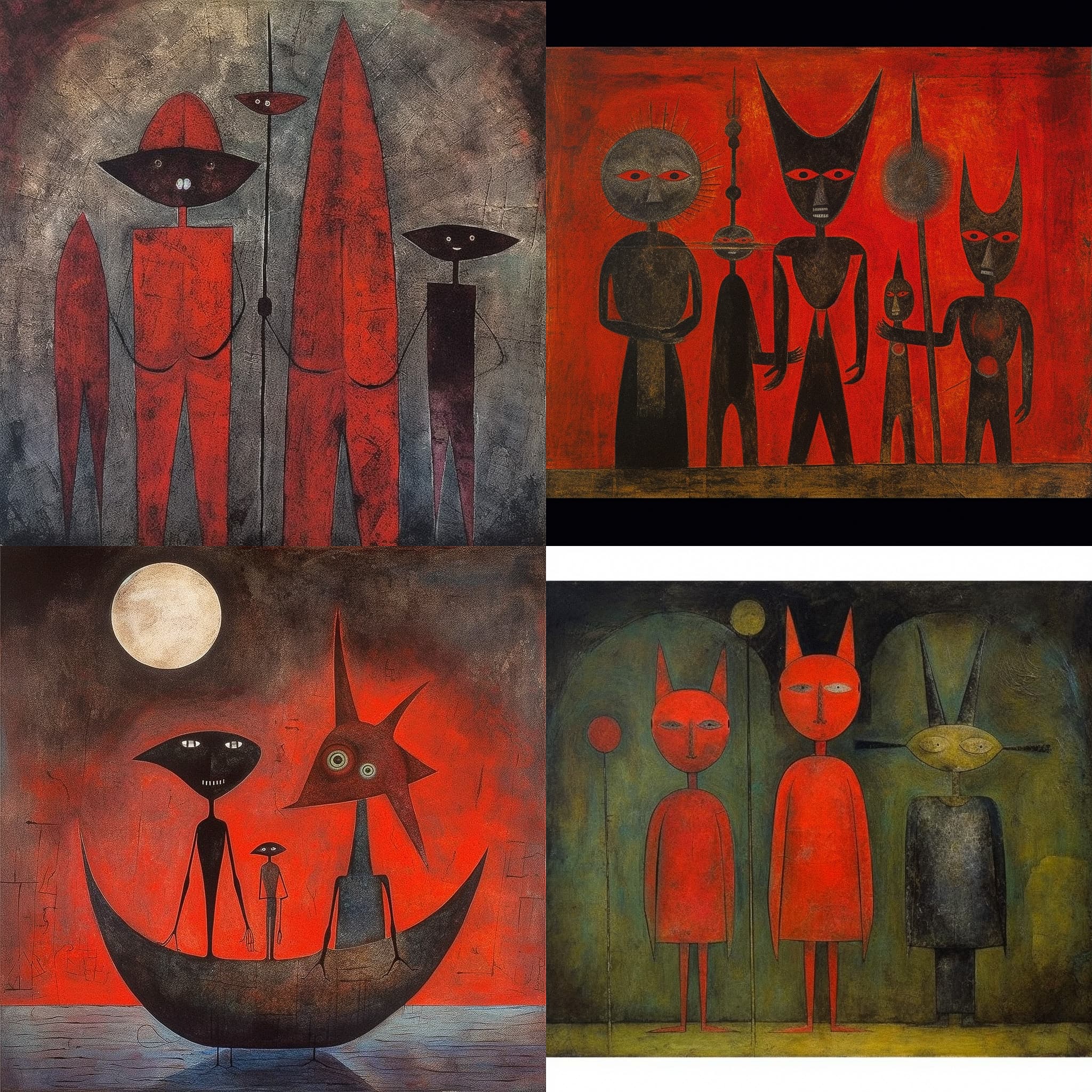 Aaron Jasinski Midjourney style | Andrei Kovalev's Midlibrary 2.0