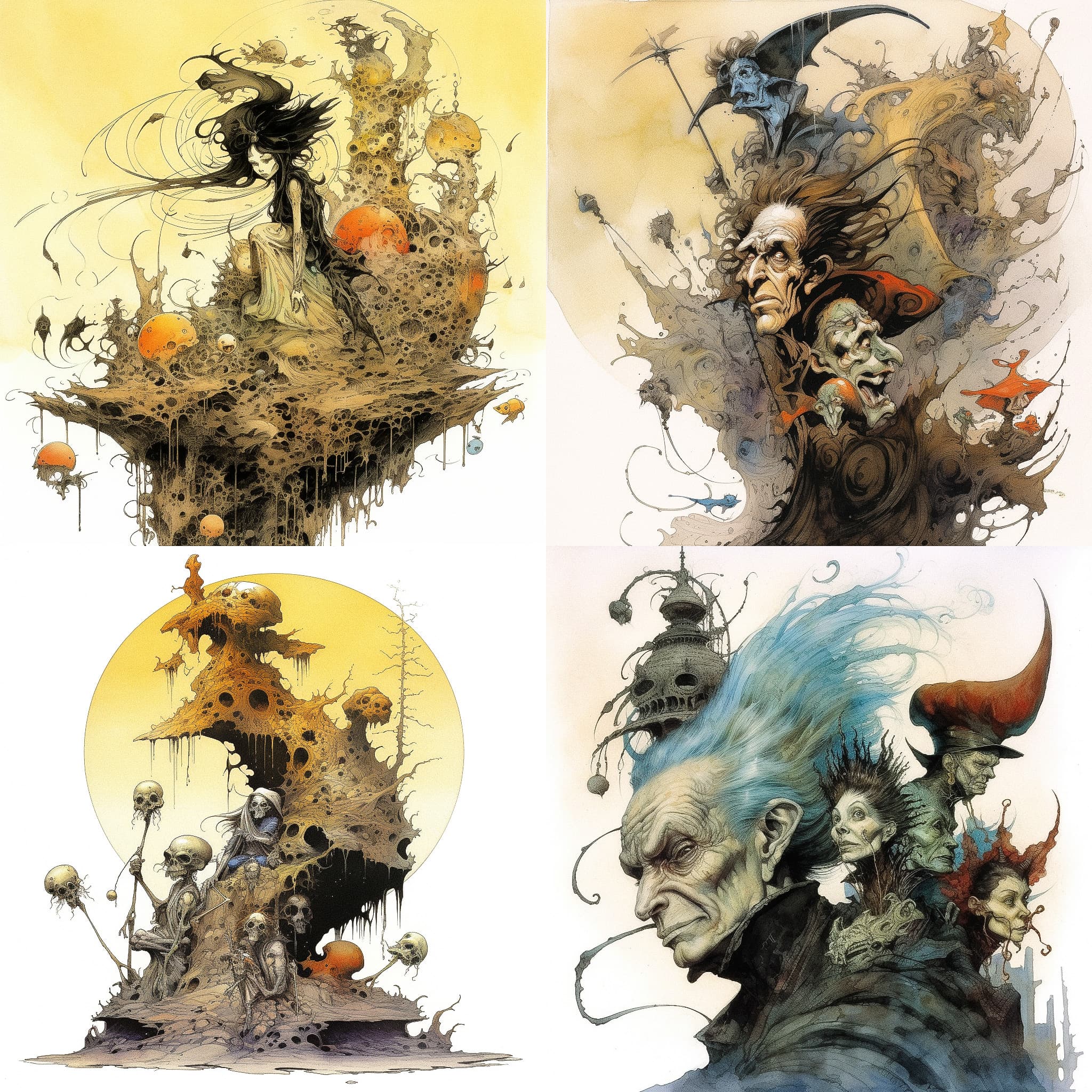 Emily Balivet Midjourney style | Andrei Kovalev's Midlibrary 2.0