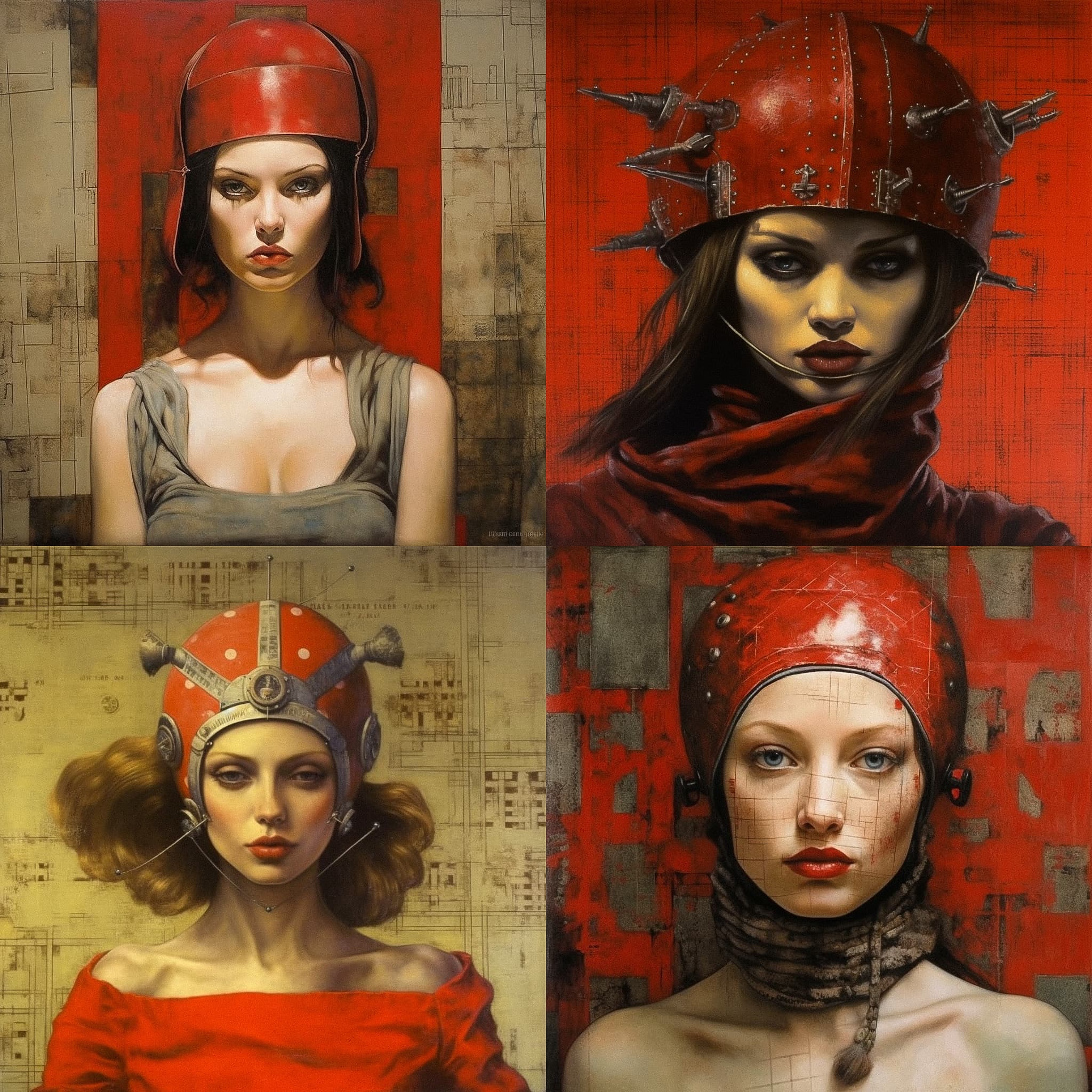 Alphonse Bertillon Midjourney style | Andrei Kovalev's Midlibrary 2.0