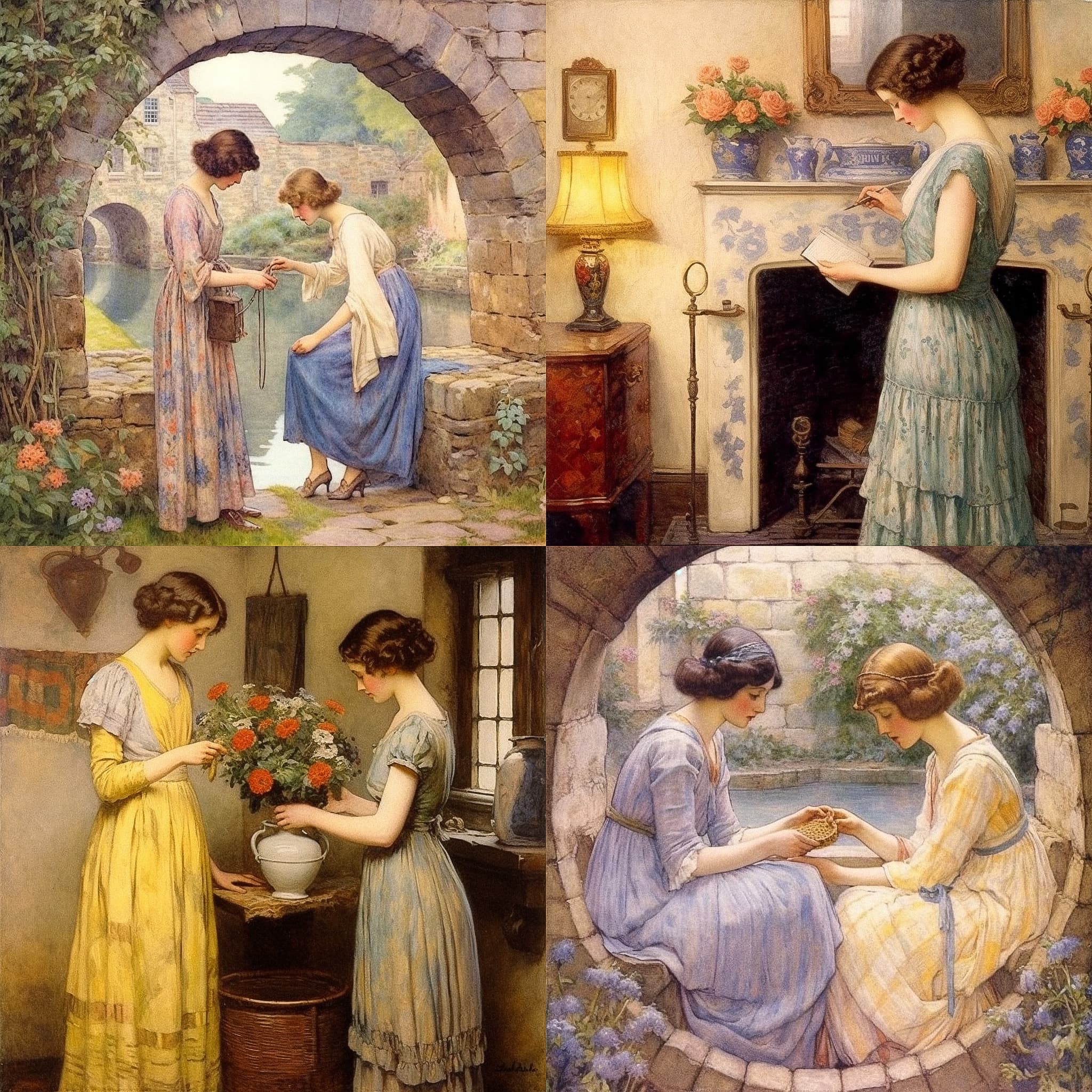 1940s fashion Midjourney style | Andrei Kovalev's Midlibrary 2.0