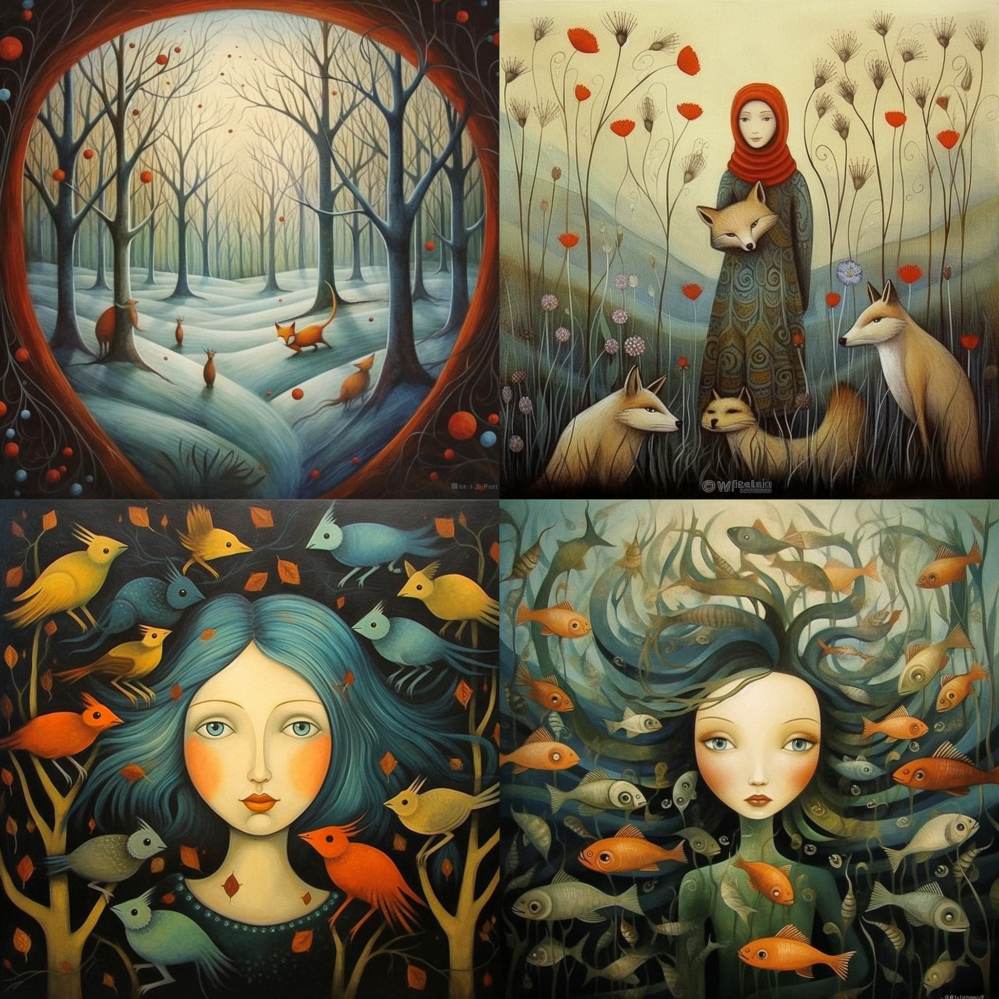 David LaChapelle Midjourney style | Andrei Kovalev's Midlibrary 2.0