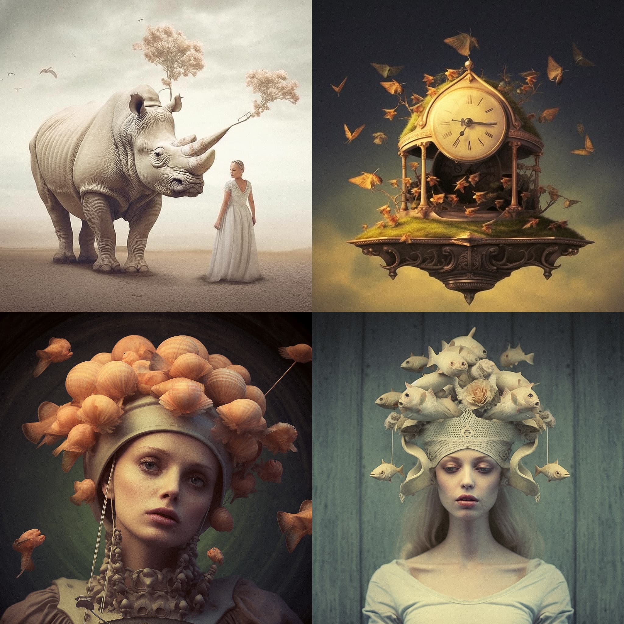 Cyril Rolando Midjourney style | Andrei Kovalev's Midlibrary 2.0