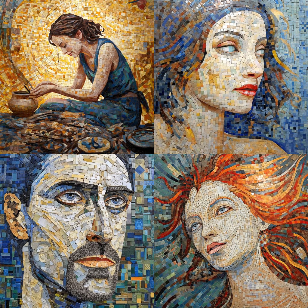 Blueprint Midjourney style | Andrei Kovalev's Midlibrary 2.0