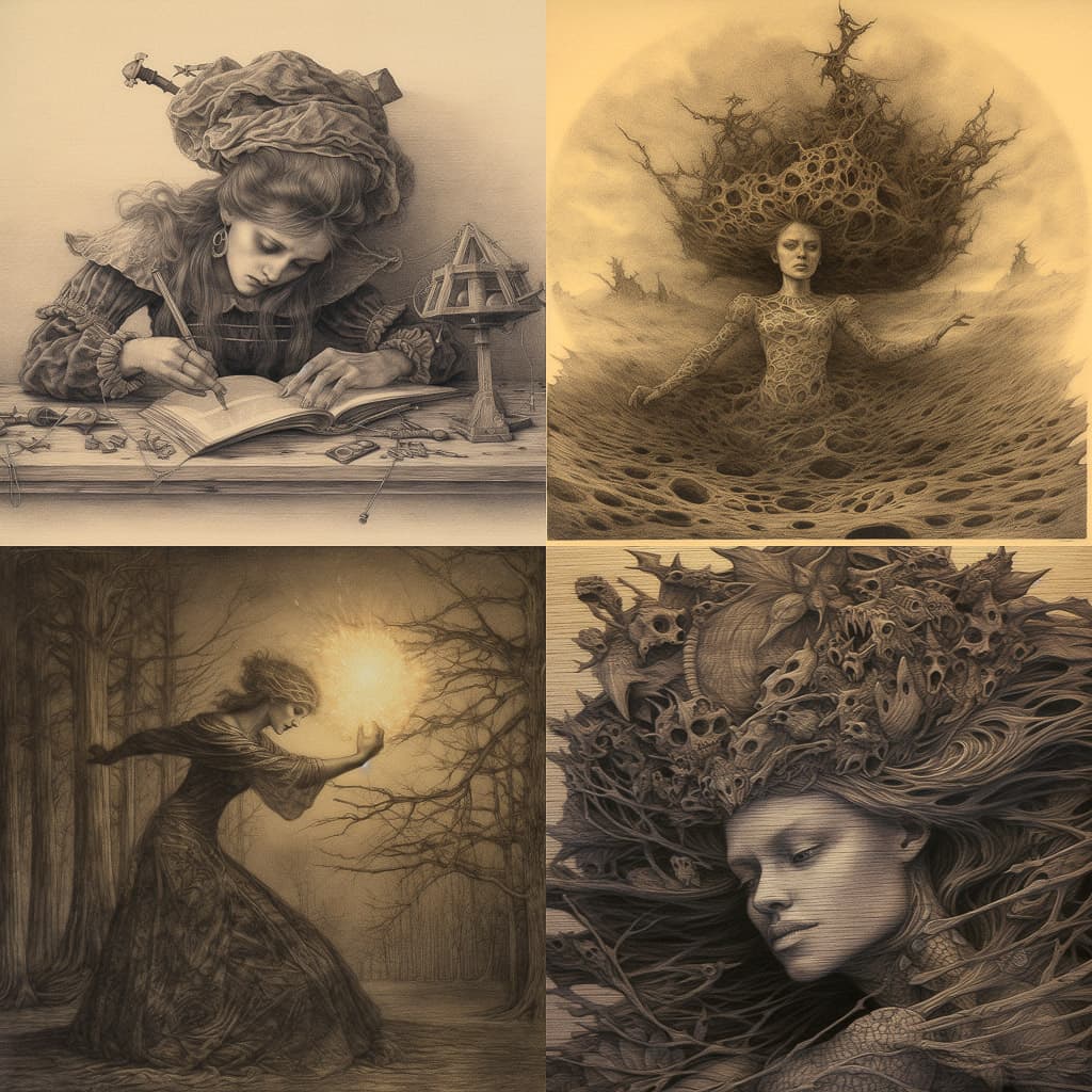 Sketchnote style Midjourney style | Andrei Kovalev's Midlibrary 2.0