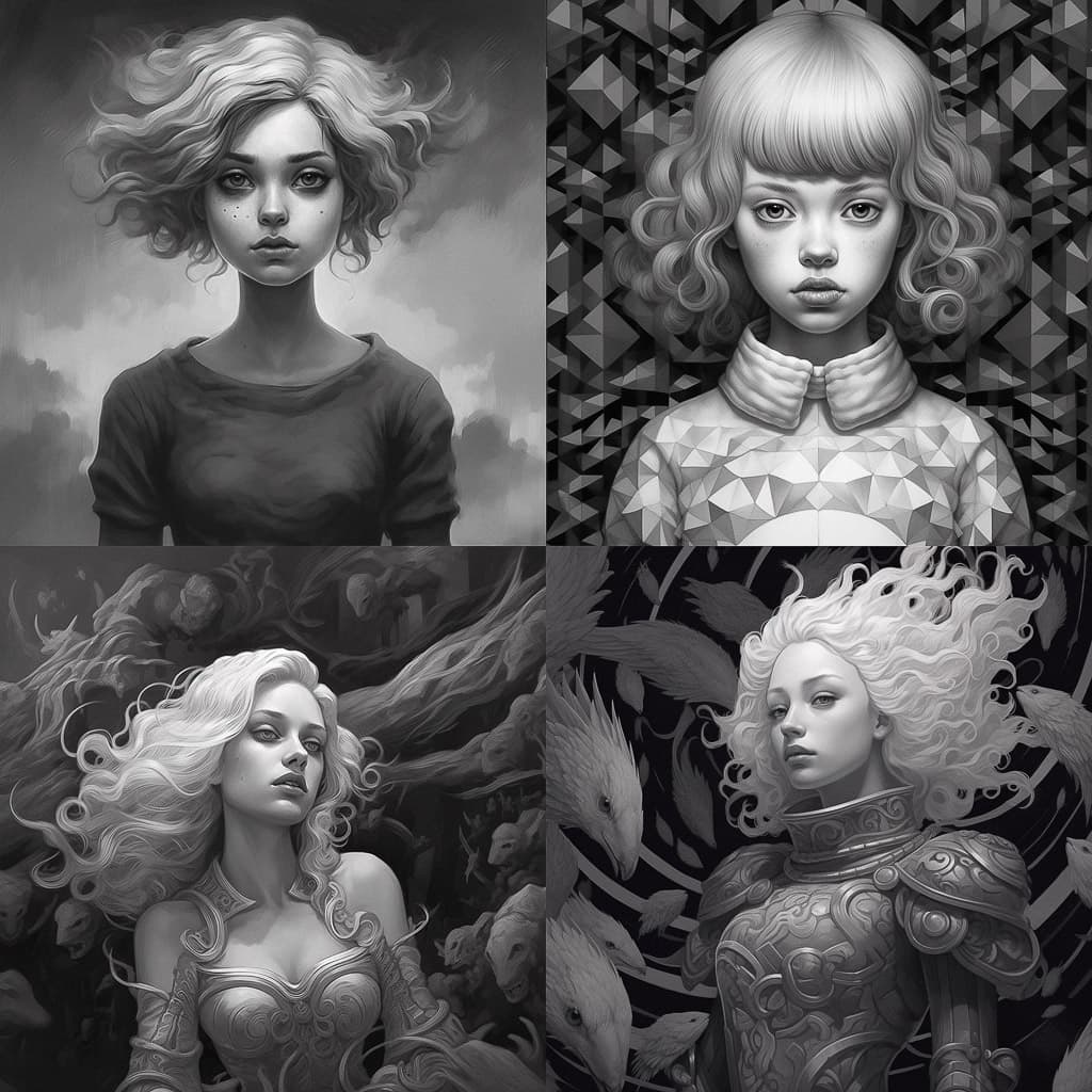 Fiber optic light painting Midjourney style | Andrei Kovalev's Midlibrary 2.0