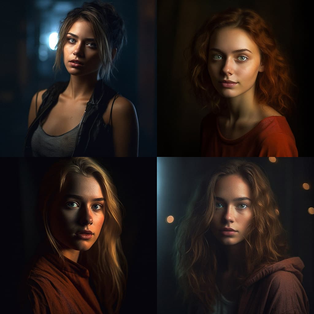 Melainotype print Midjourney style | Andrei Kovalev's Midlibrary 2.0