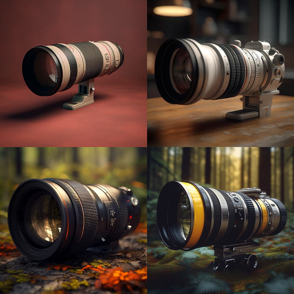 Telephoto lens Midjourney style | Andrei Kovalev's Midlibrary 2.0