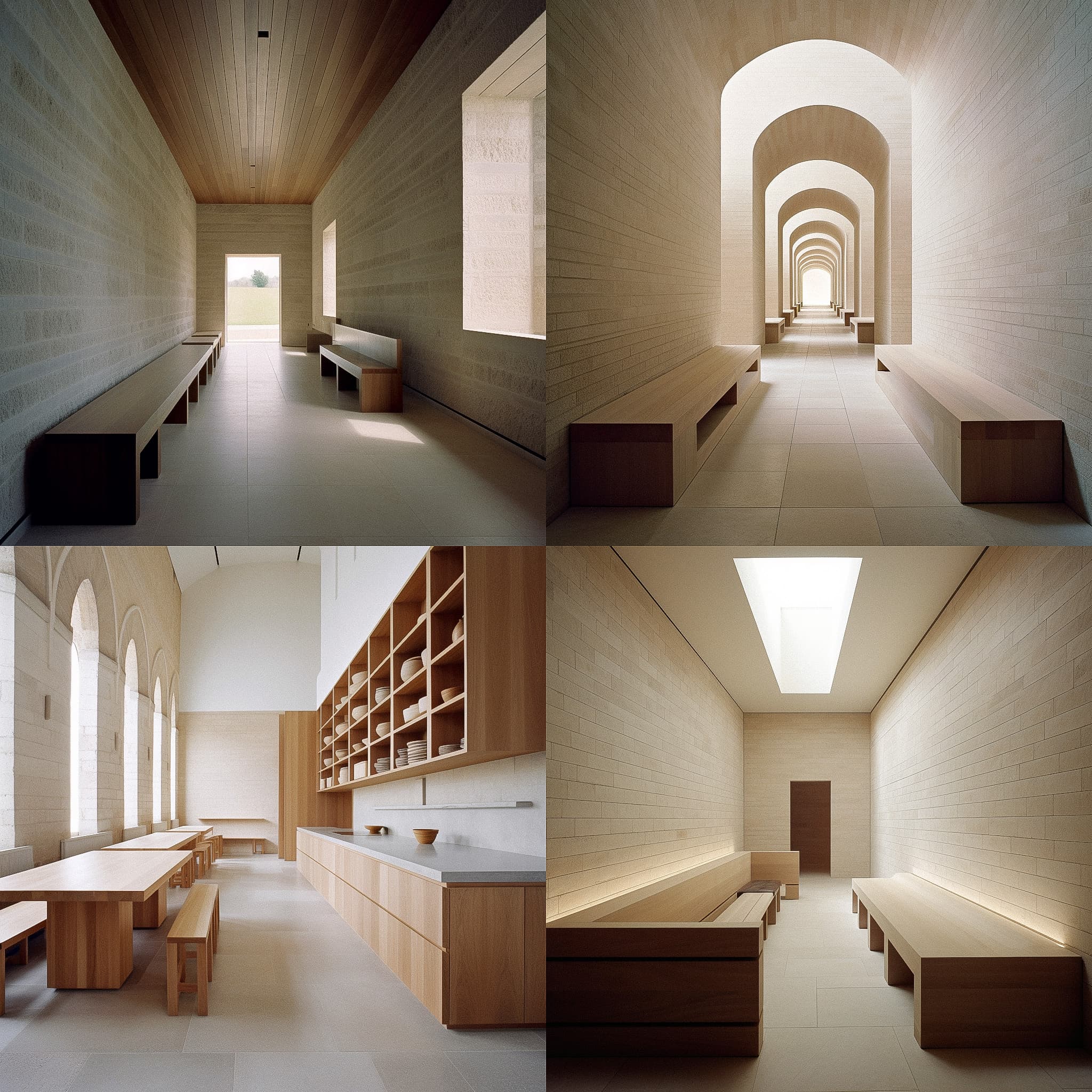 John Pawson Midjourney style | Andrei Kovalev's Midlibrary 2.0