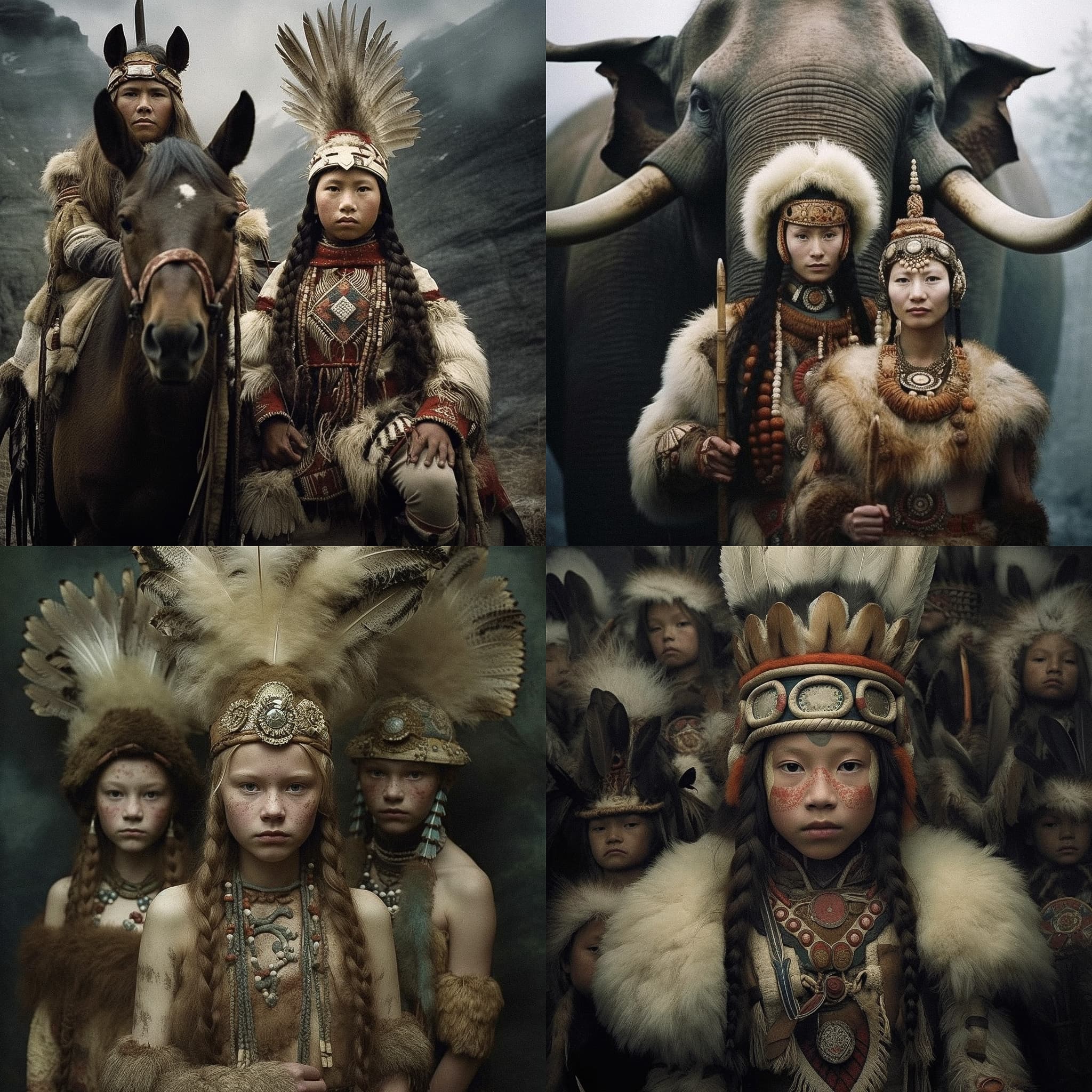 Jimmy Nelson Midjourney style | Andrei Kovalev's Midlibrary 2.0