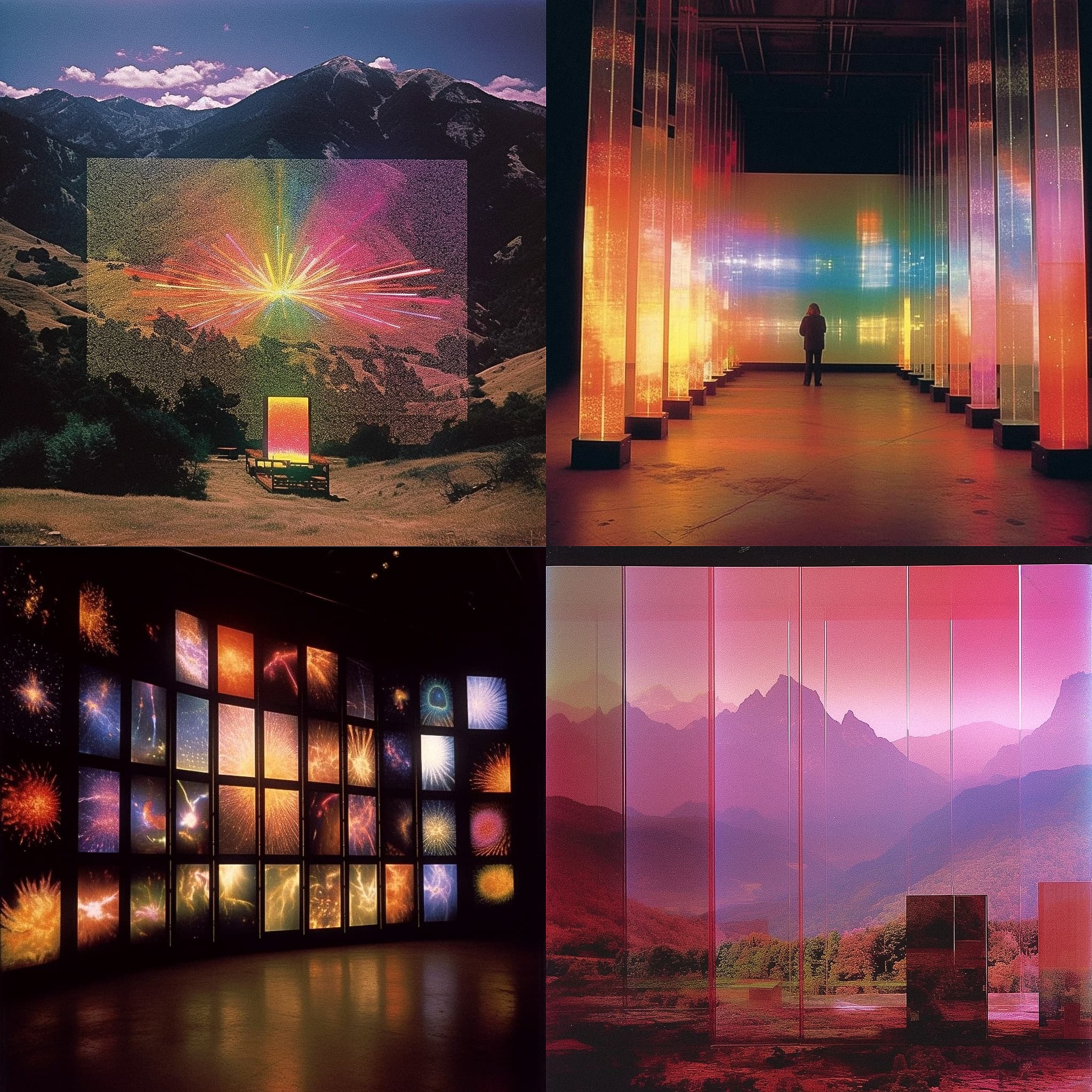 Fiber optic light painting Midjourney style | Andrei Kovalev's Midlibrary 2.0