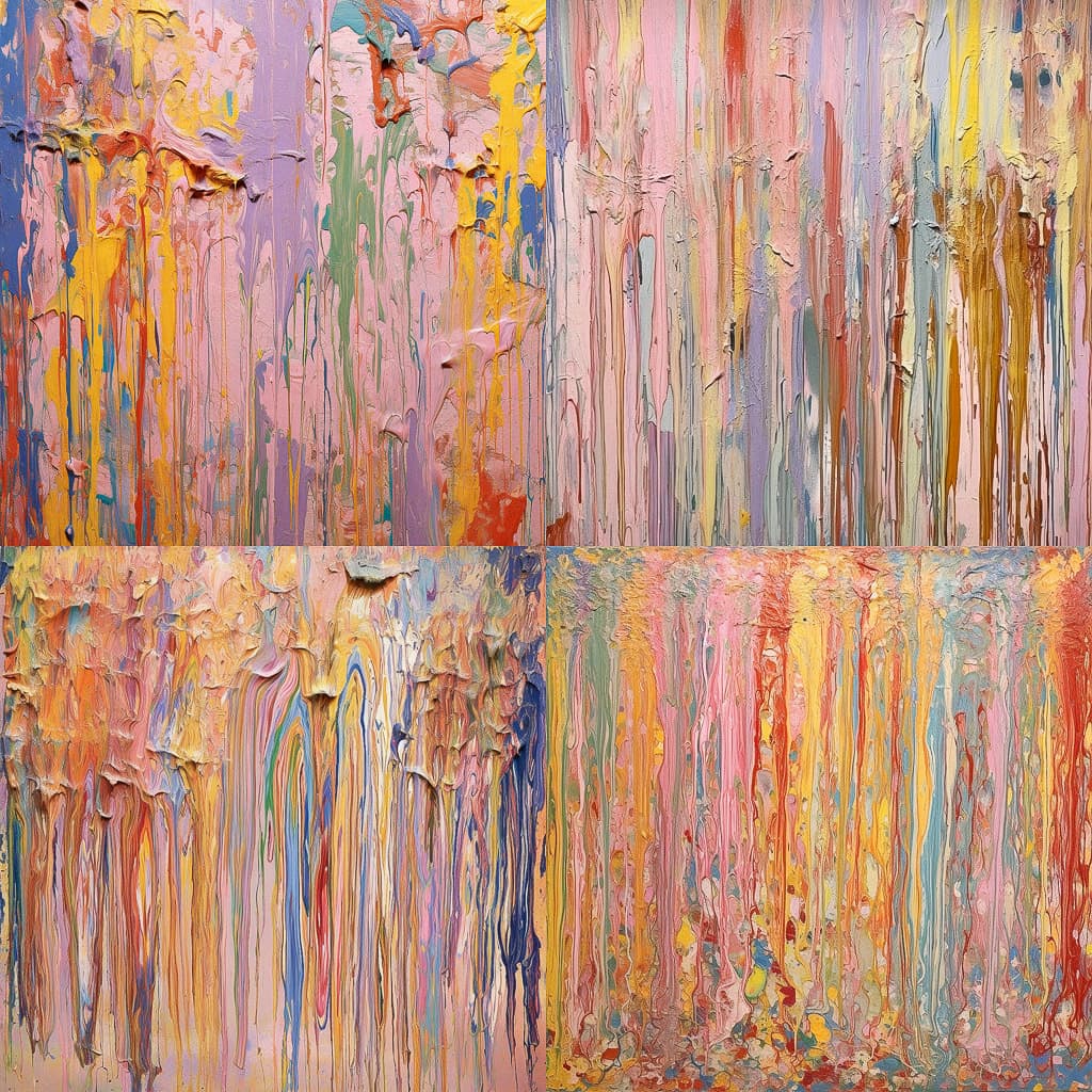 Larry Poons Midjourney style | Andrei Kovalev's Midlibrary 2.0