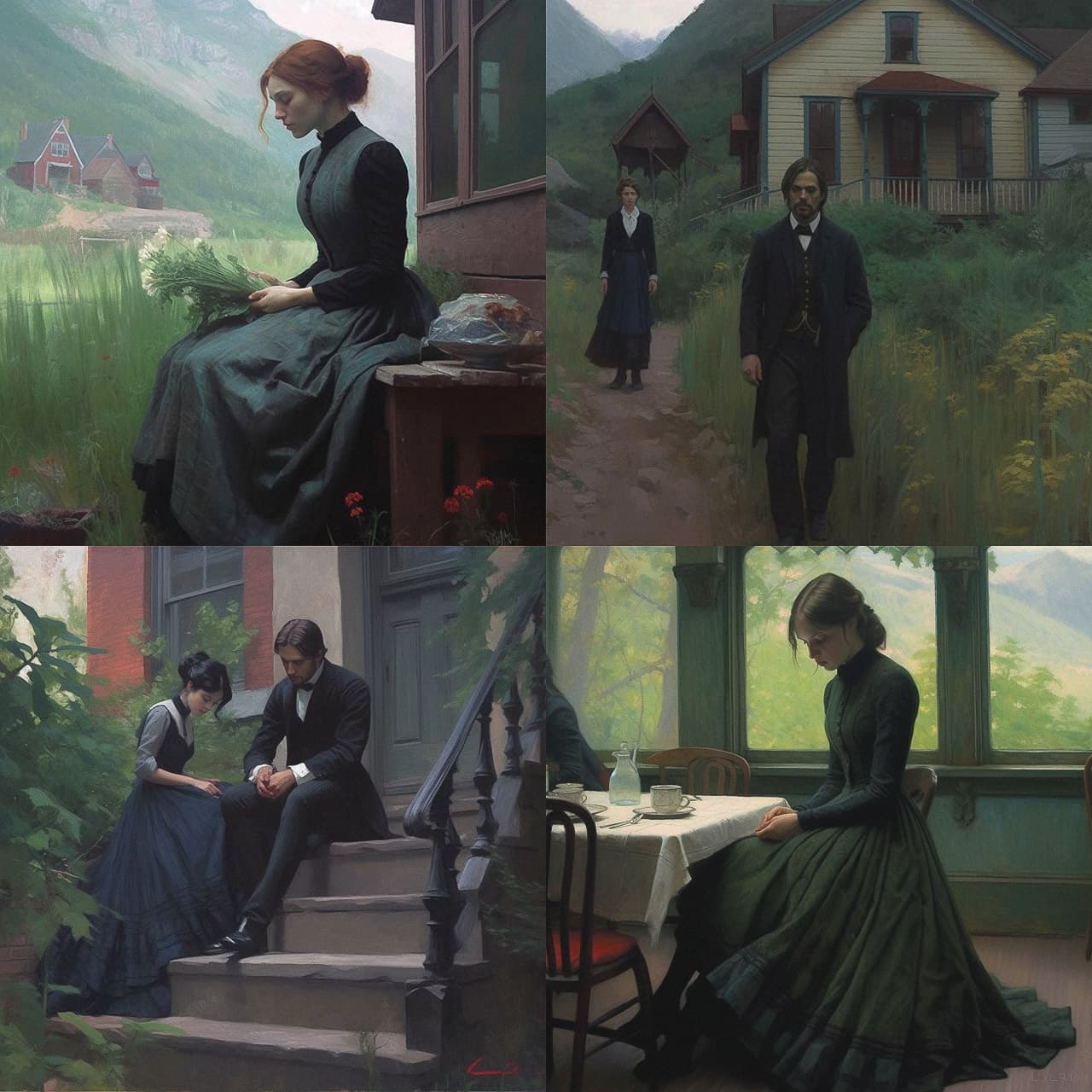 Jeremy Lipking Midjourney style | Andrei Kovalev's Midlibrary 2.0