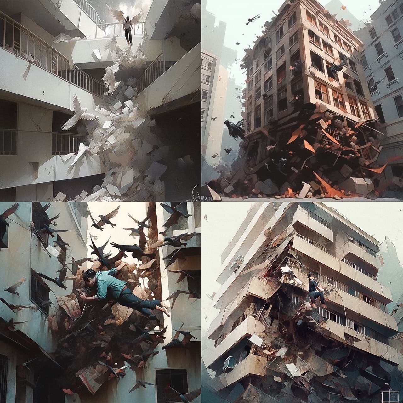 Jeremy Geddes Midjourney style | Andrei Kovalev's Midlibrary 2.0