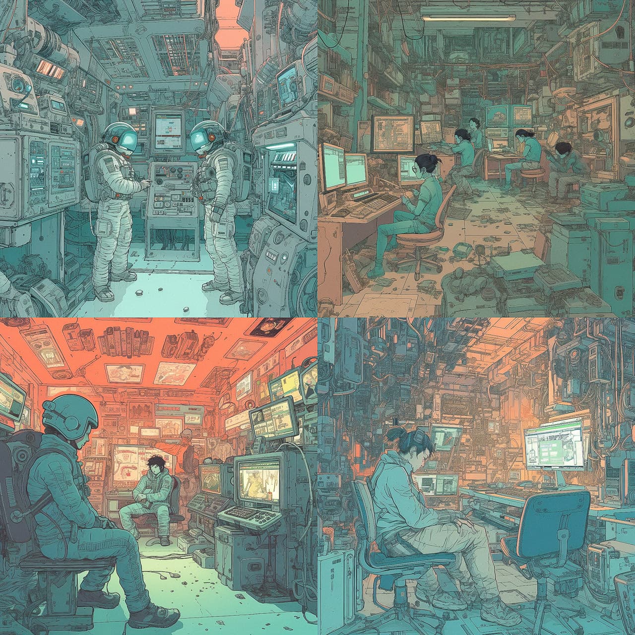Biopunk Midjourney style | Andrei Kovalev's Midlibrary 2.0