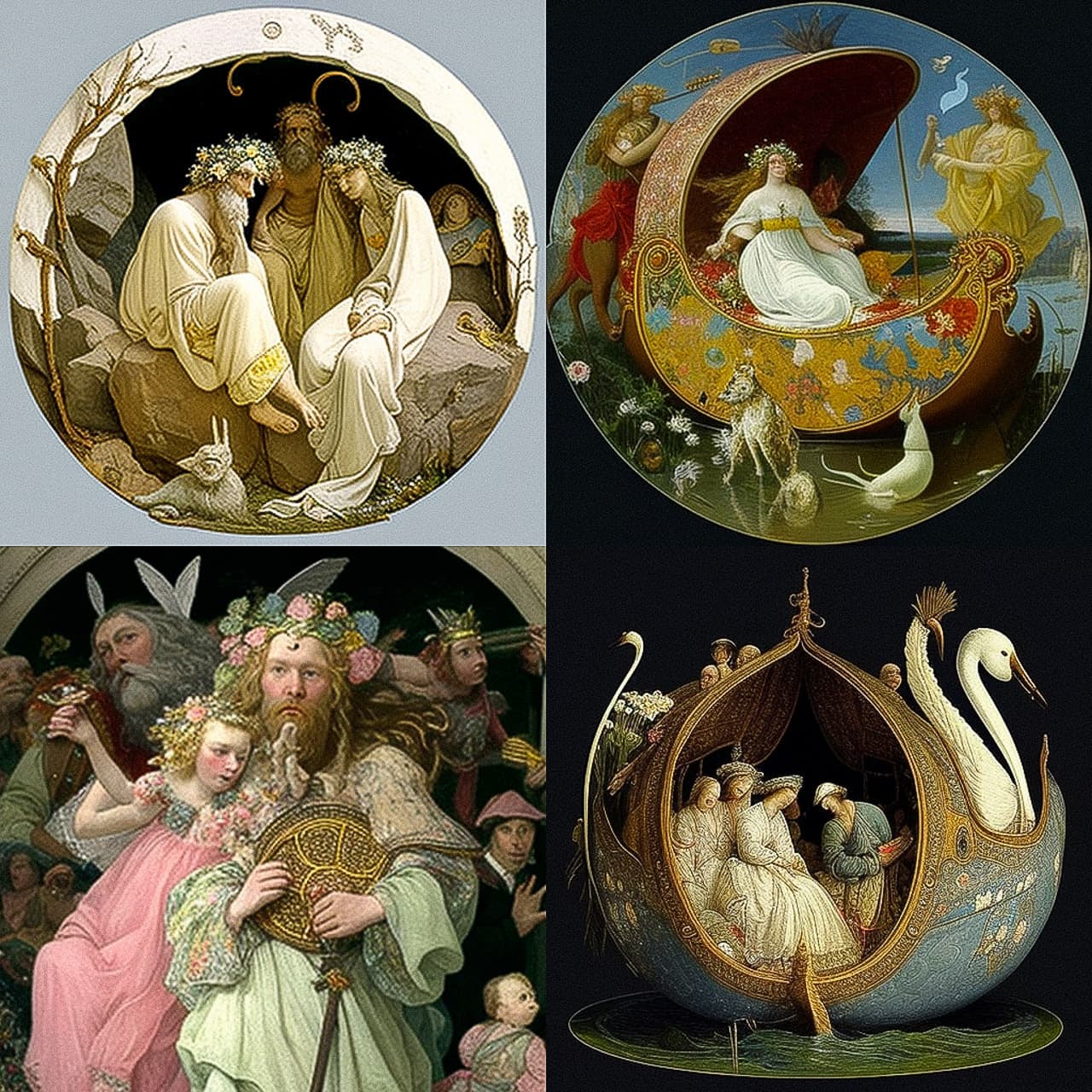 Richard Dadd Midjourney style | Andrei Kovalev's Midlibrary 2.0