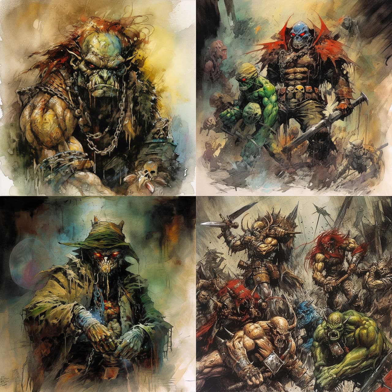 Enoch Bolles Midjourney style | Andrei Kovalev's Midlibrary 2.0