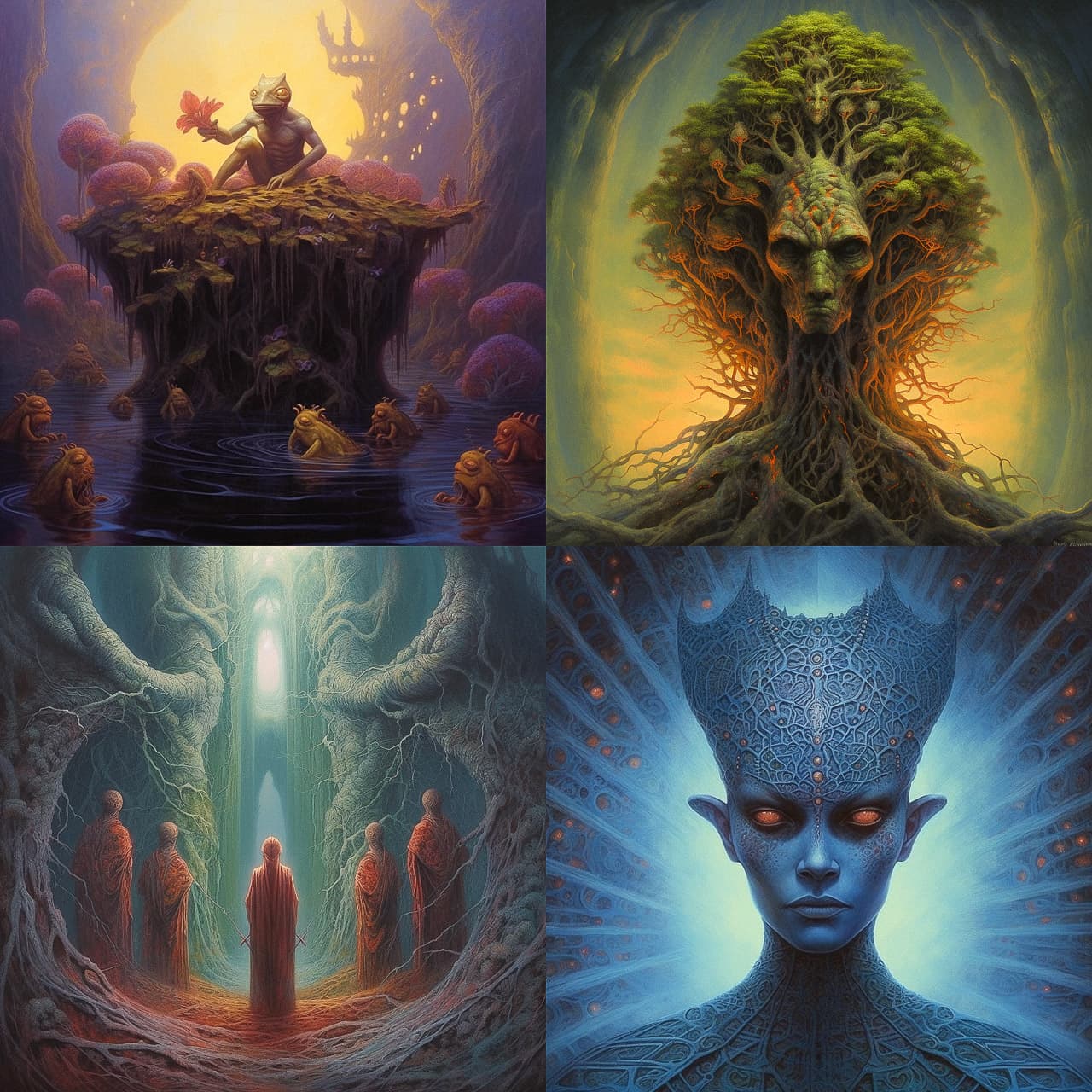 Warren Keelan Midjourney style | Andrei Kovalev's Midlibrary 2.0