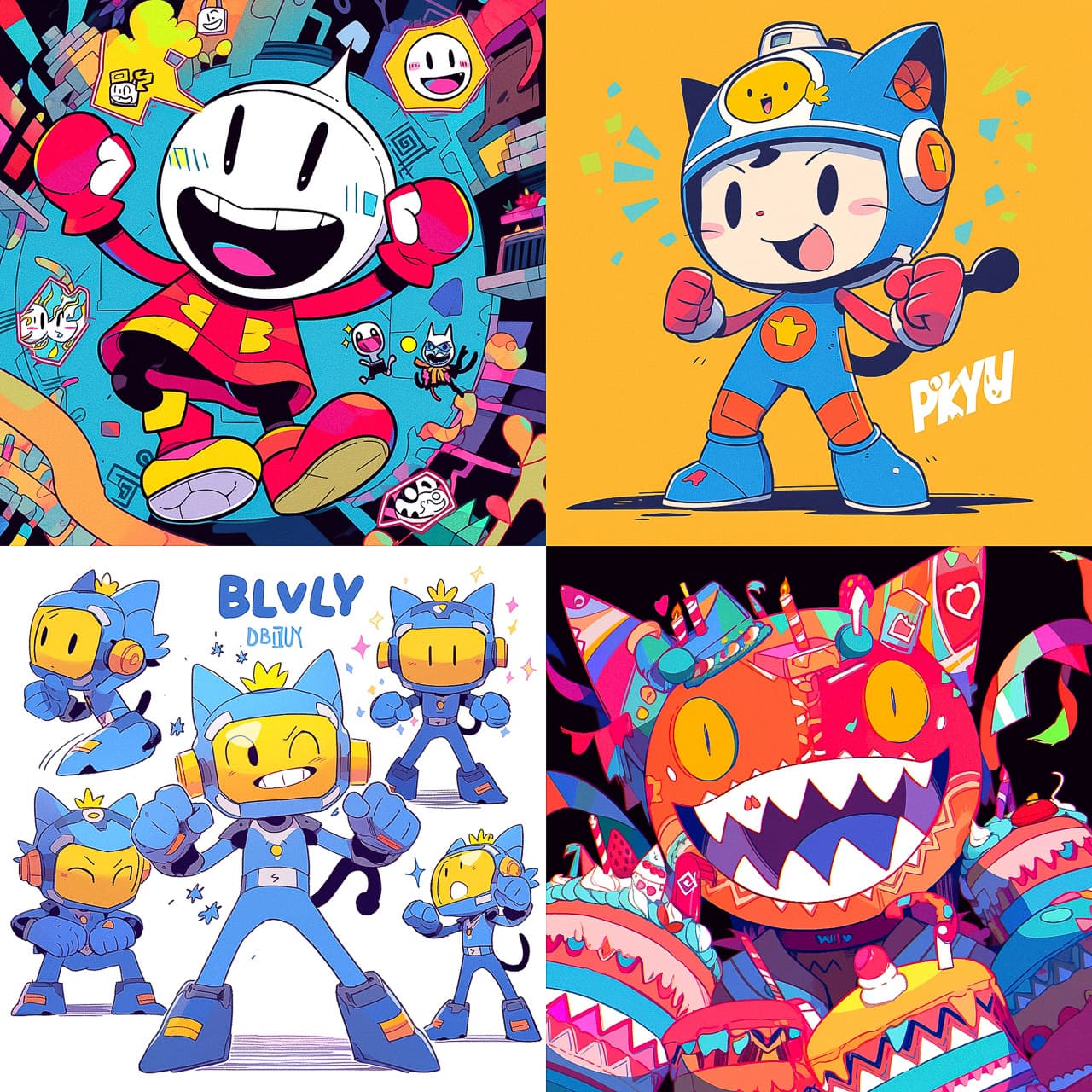 Dav Pilkey Midjourney style | Andrei Kovalev's Midlibrary 2.0