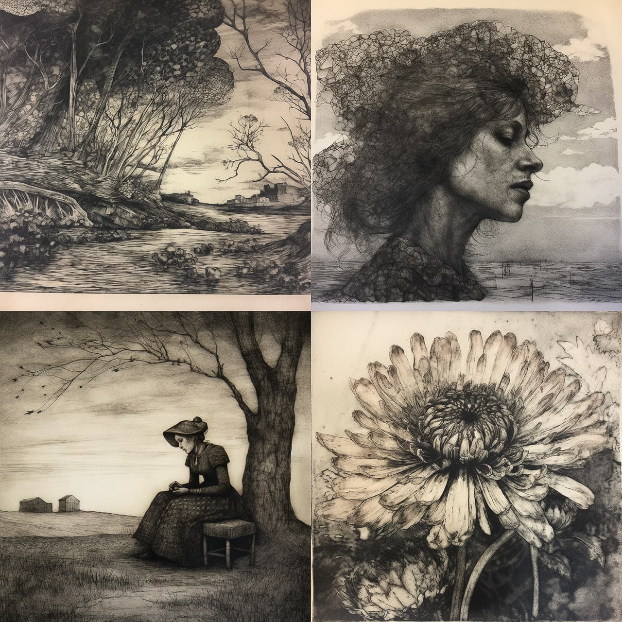 Made of lace Midjourney style | Andrei Kovalev's Midlibrary 2.0