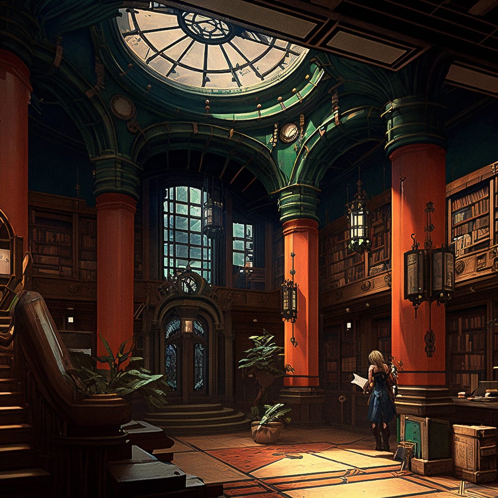 Final Fantasy VII Midjourney style | Andrei Kovalev's Midlibrary 2.0