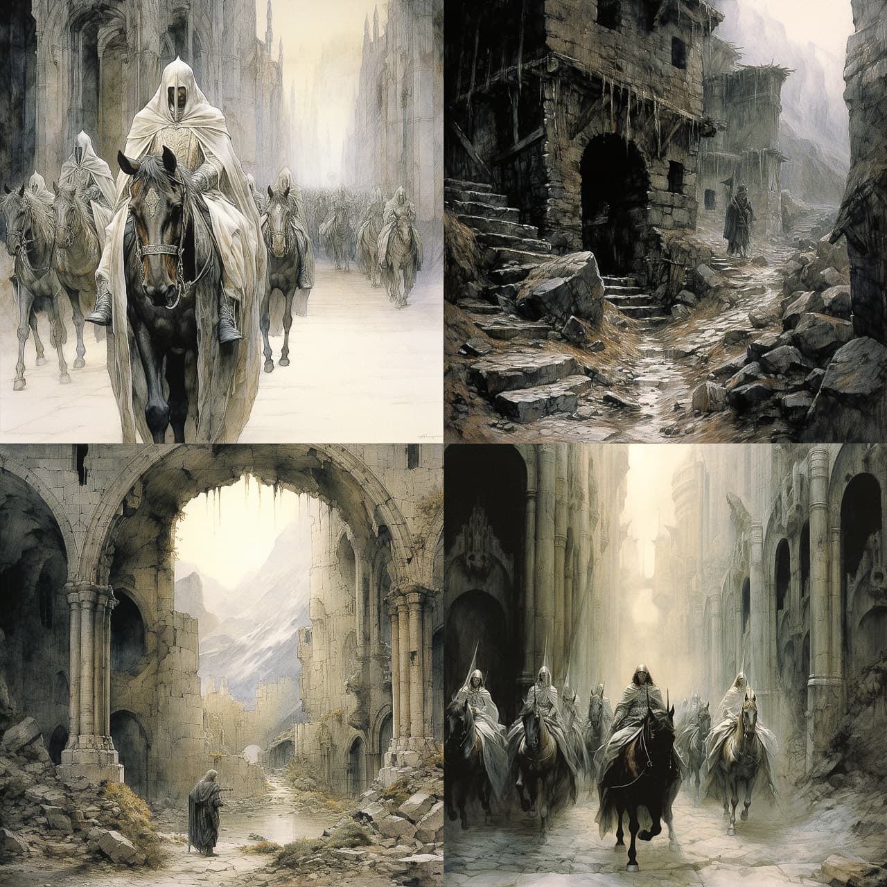 Alan Lee Midjourney style | Andrei Kovalev's Midlibrary 2.0