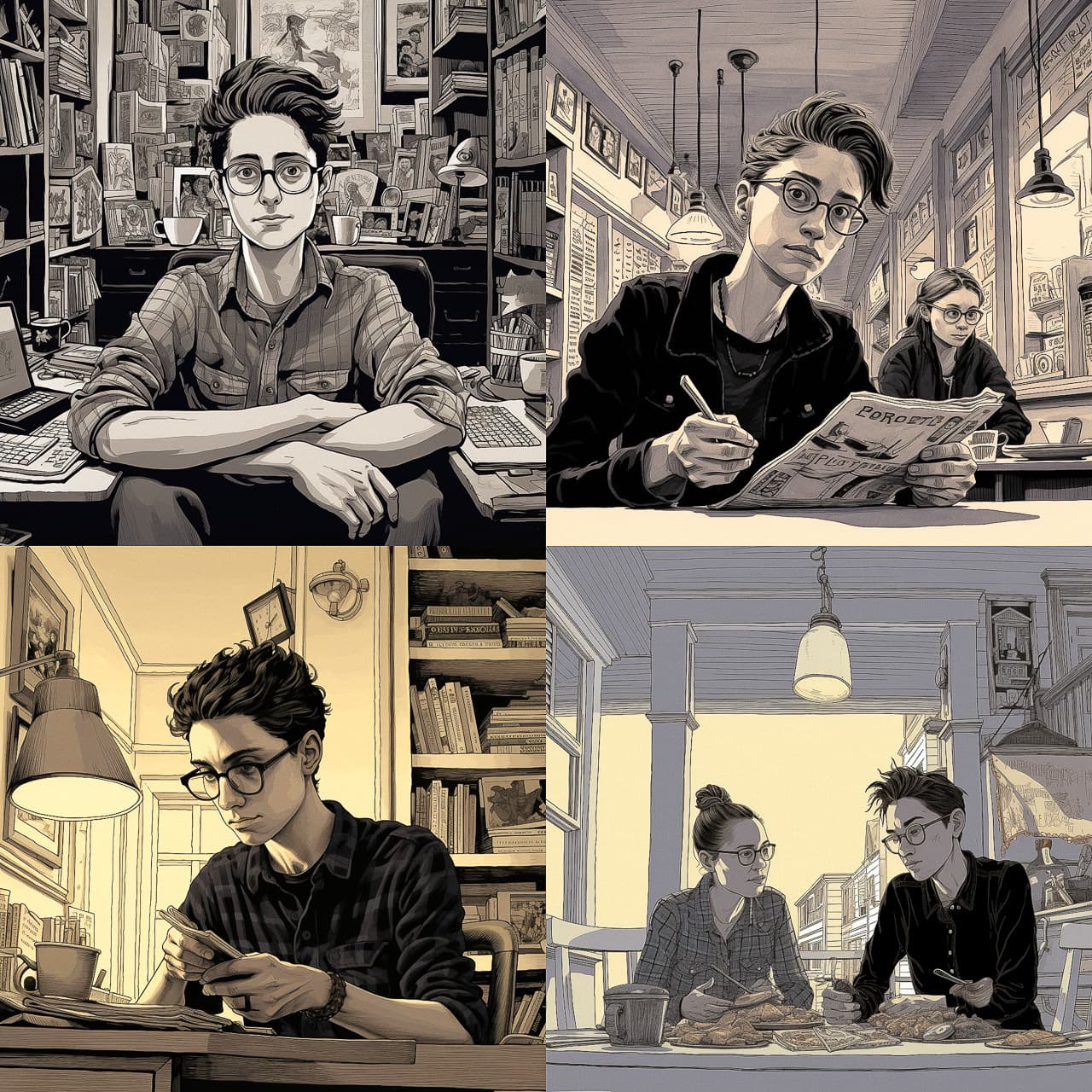 Edward Gorey Midjourney style | Andrei Kovalev's Midlibrary