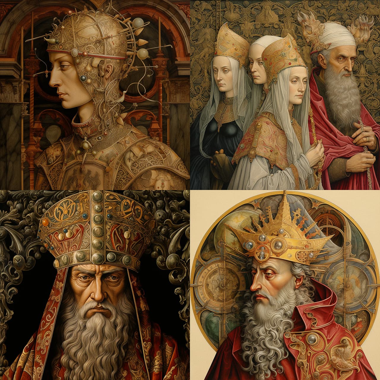 Midjourney AI Styles featuring Portraits | Andrei Kovalev's Midlibrary 2.0