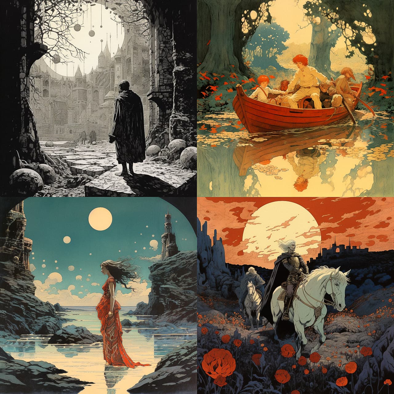 Hal Foster Midjourney style | Andrei Kovalev's Midlibrary 2.0