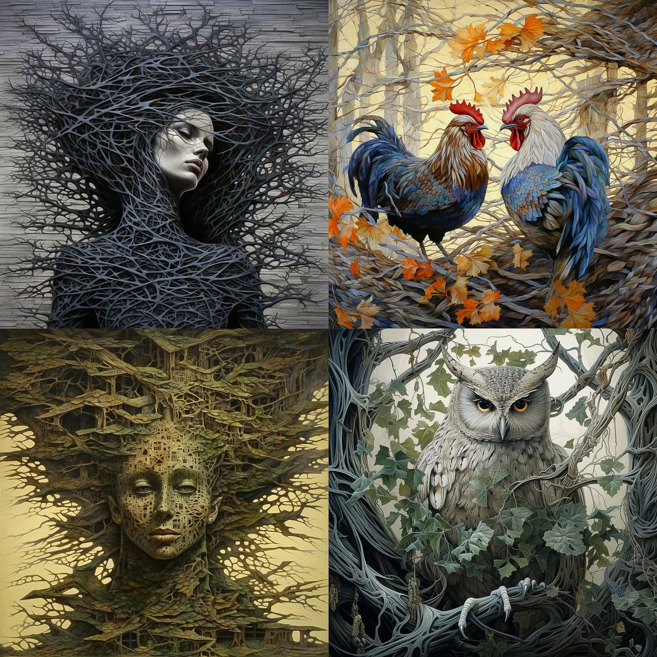 Vladimir Kush Midjourney style | Andrei Kovalev's Midlibrary