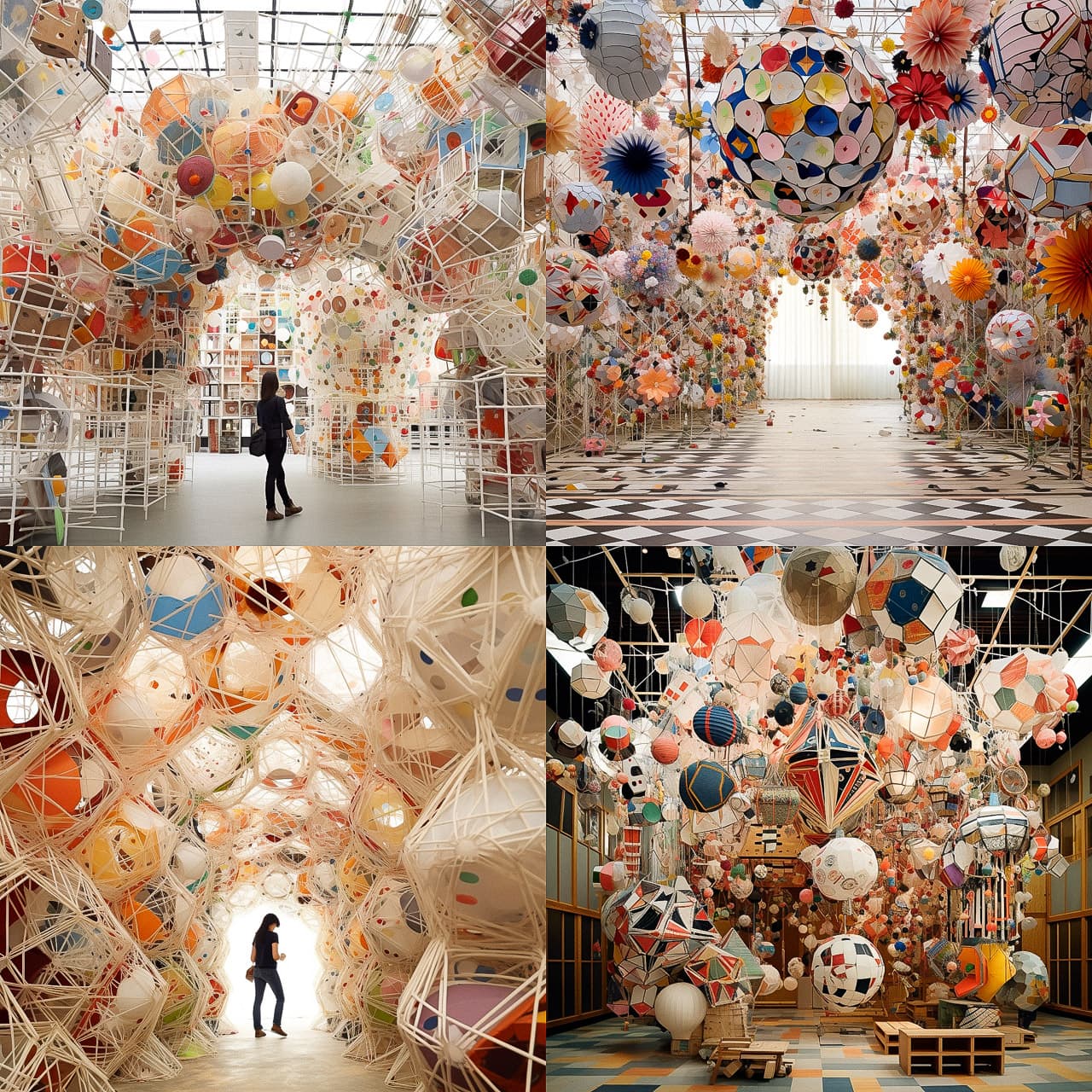 Midjourney AI Styles featuring Abstract styles | Andrei Kovalev's Midlibrary 2.0