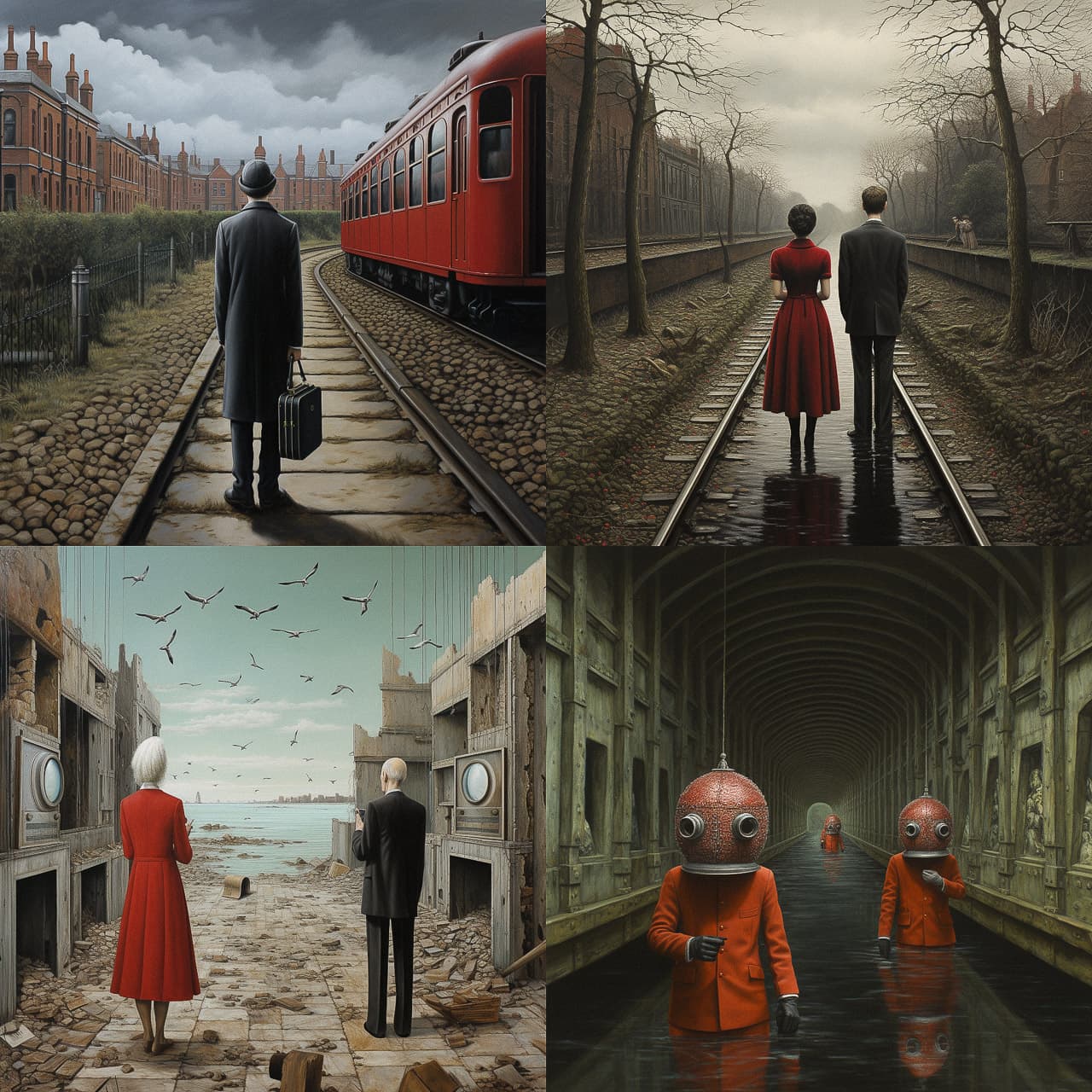 Quint Buchholz Midjourney style | Andrei Kovalev's Midlibrary