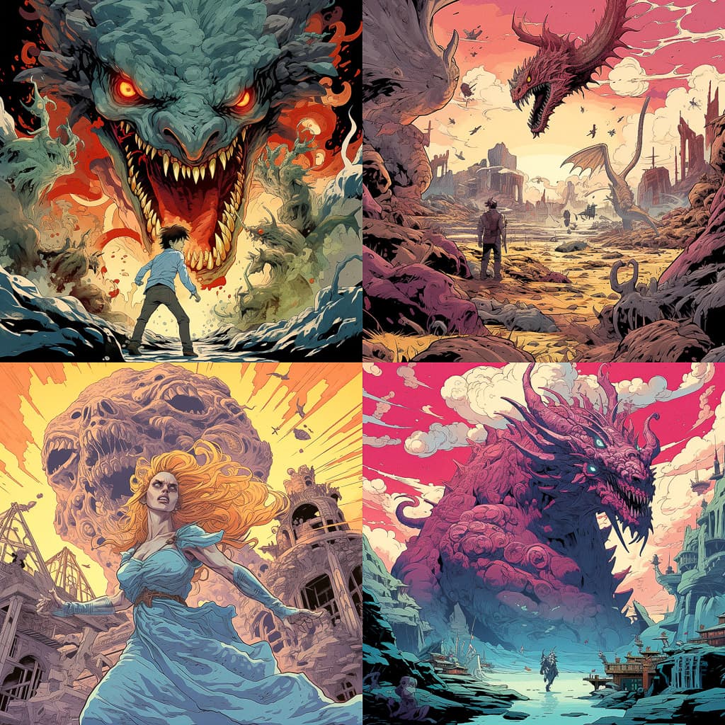 Jon McNaught Midjourney style | Andrei Kovalev's Midlibrary