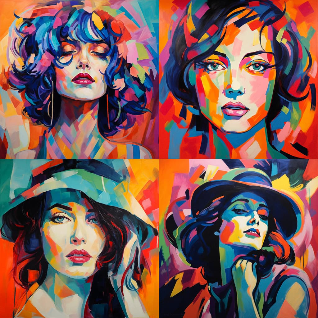 color expressionism | Midjourney AI styles collection | Andrei Kovalev ...